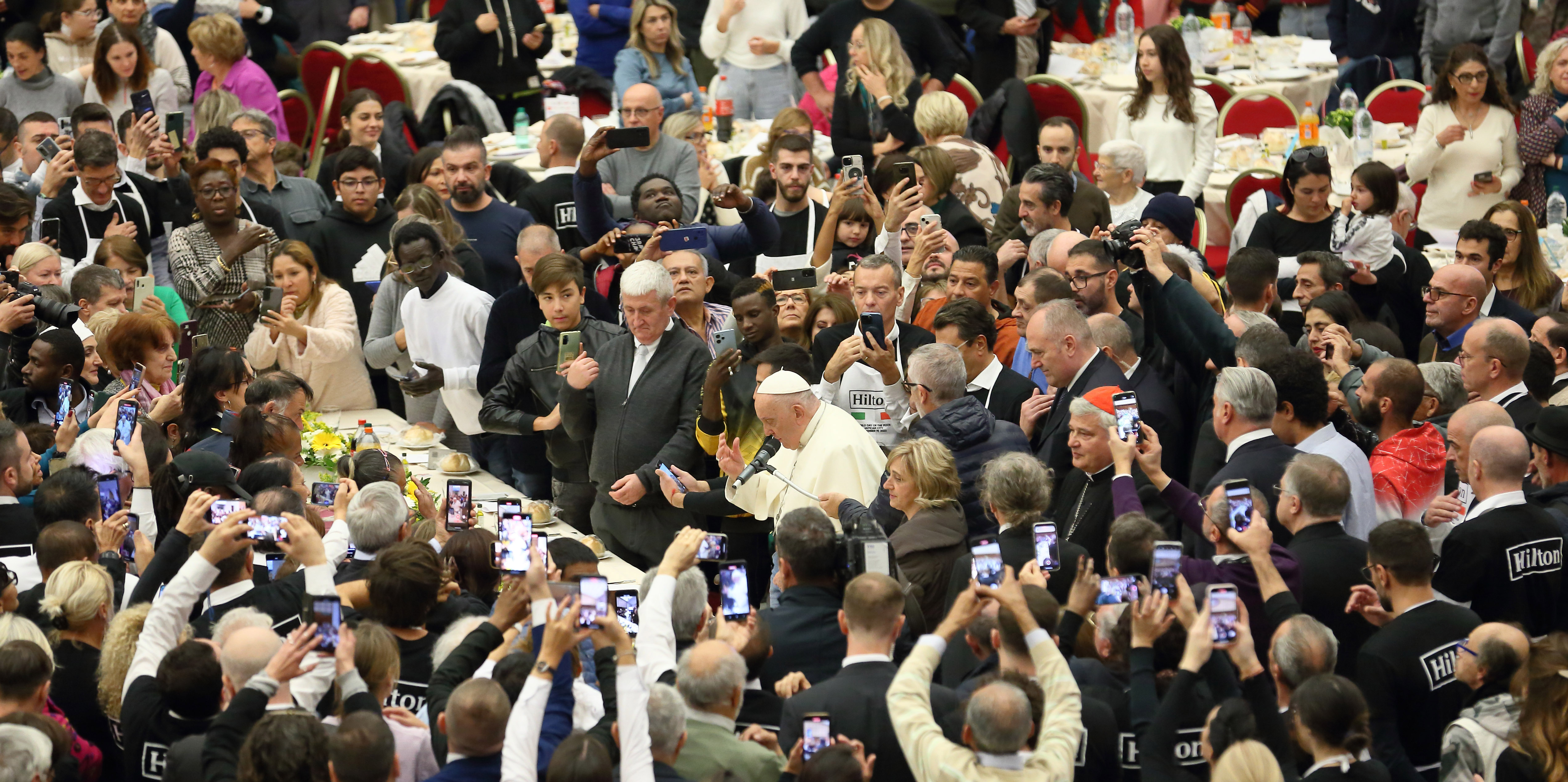What happened when the Pope dined with a group of trans women