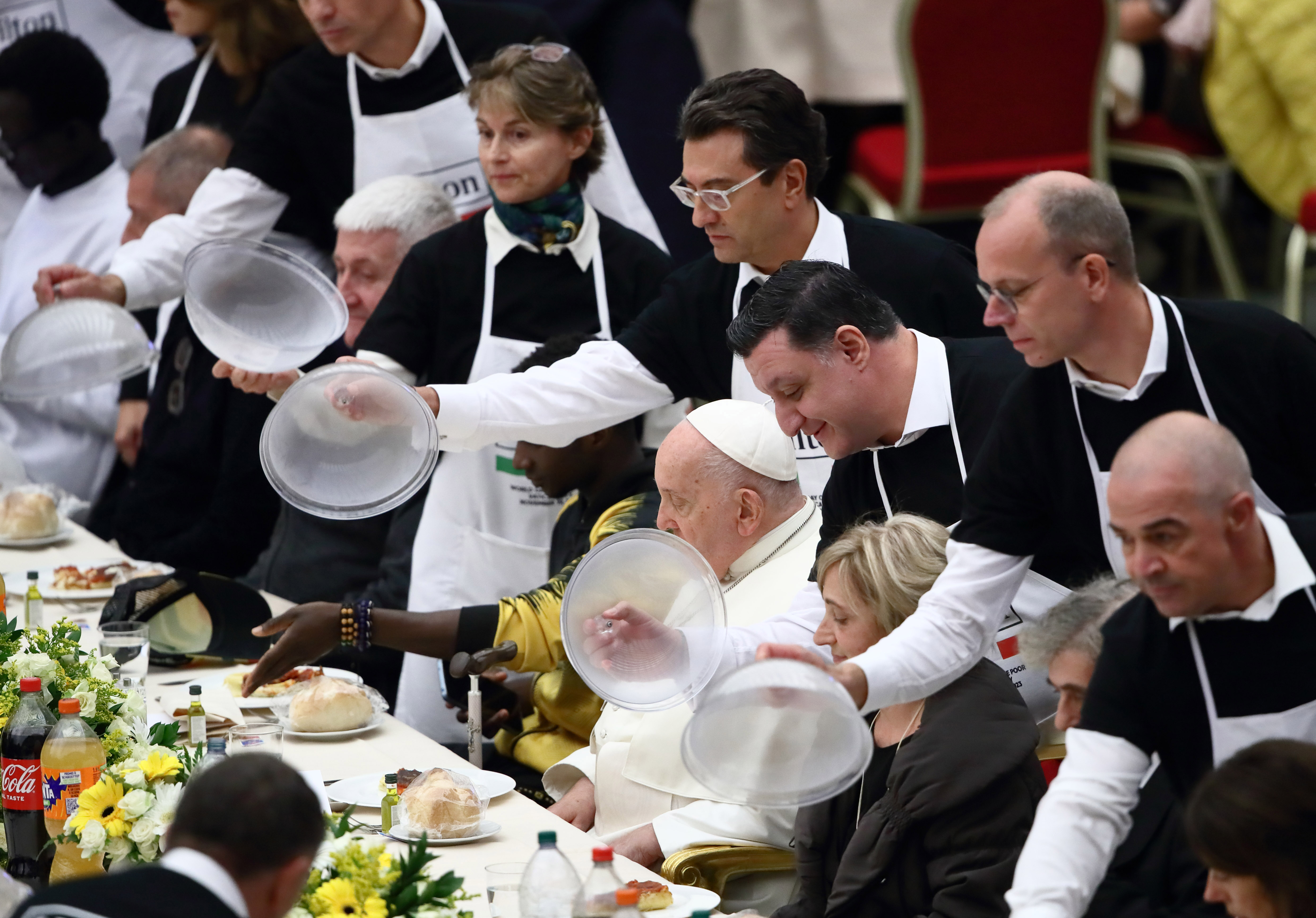 What happened when the Pope dined with a group of trans women
