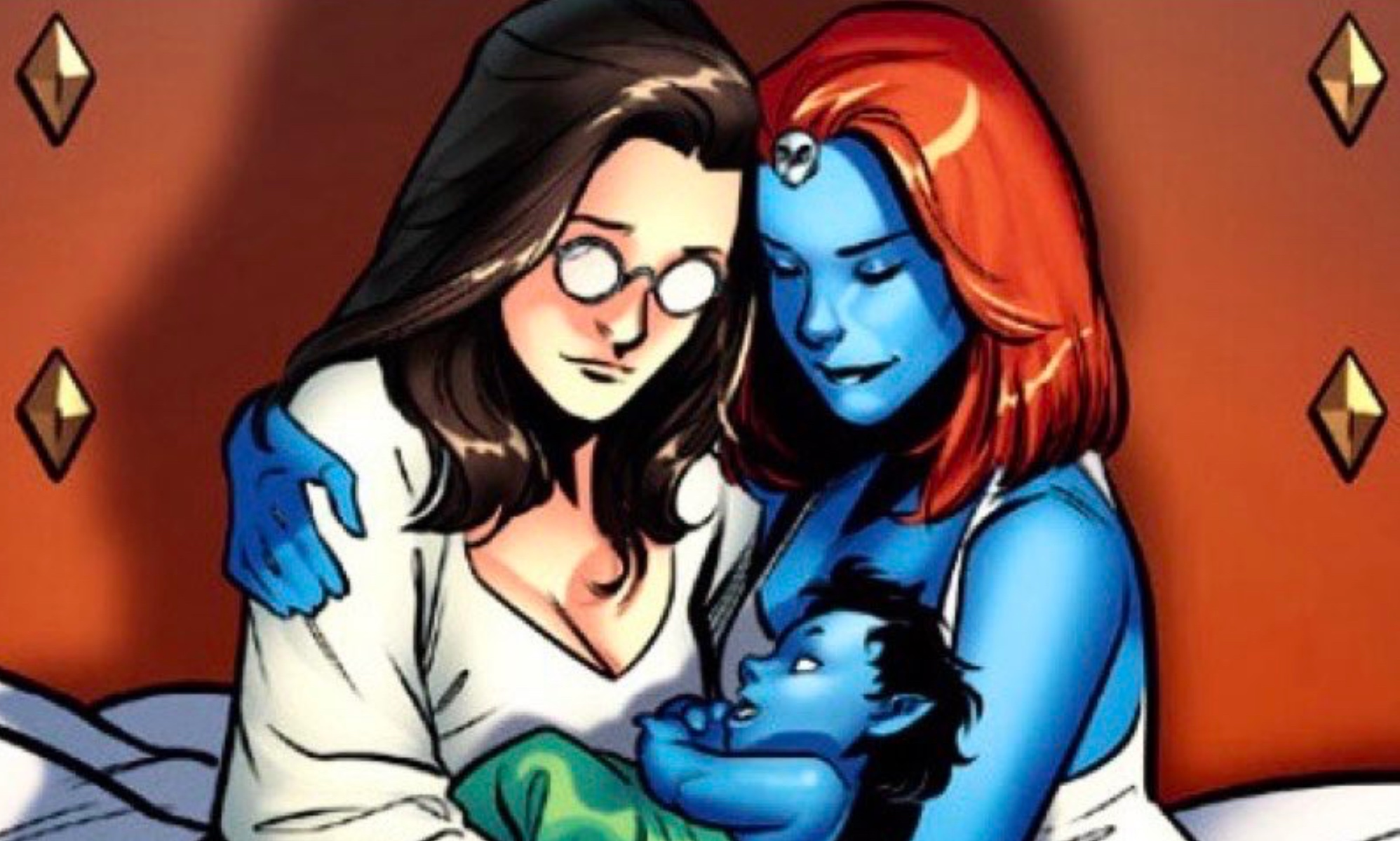 X-Men's Mystique named as Nightcrawler's father in gender twist