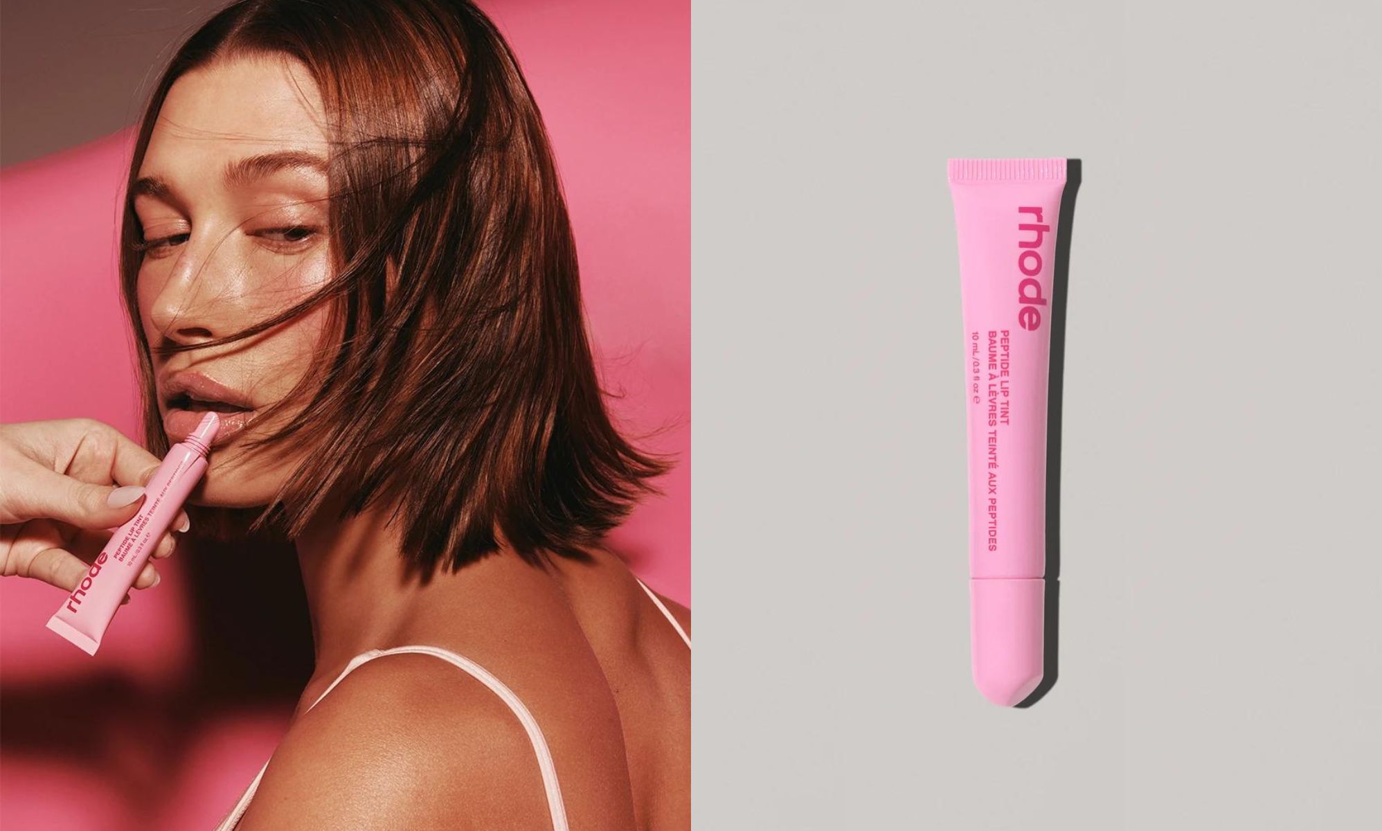 TikTok is obsessed with brownie glazed lips worn by Hailey Bieber