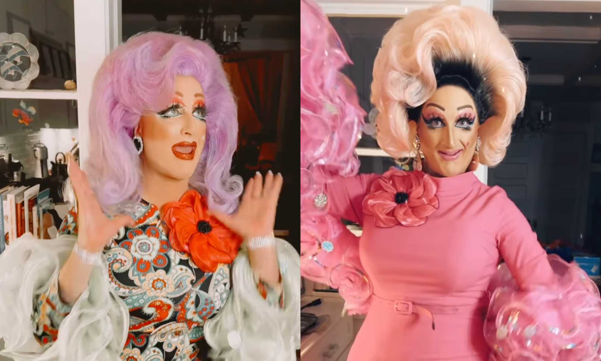 Drag queen celebrates event after being targeted by bomb threat