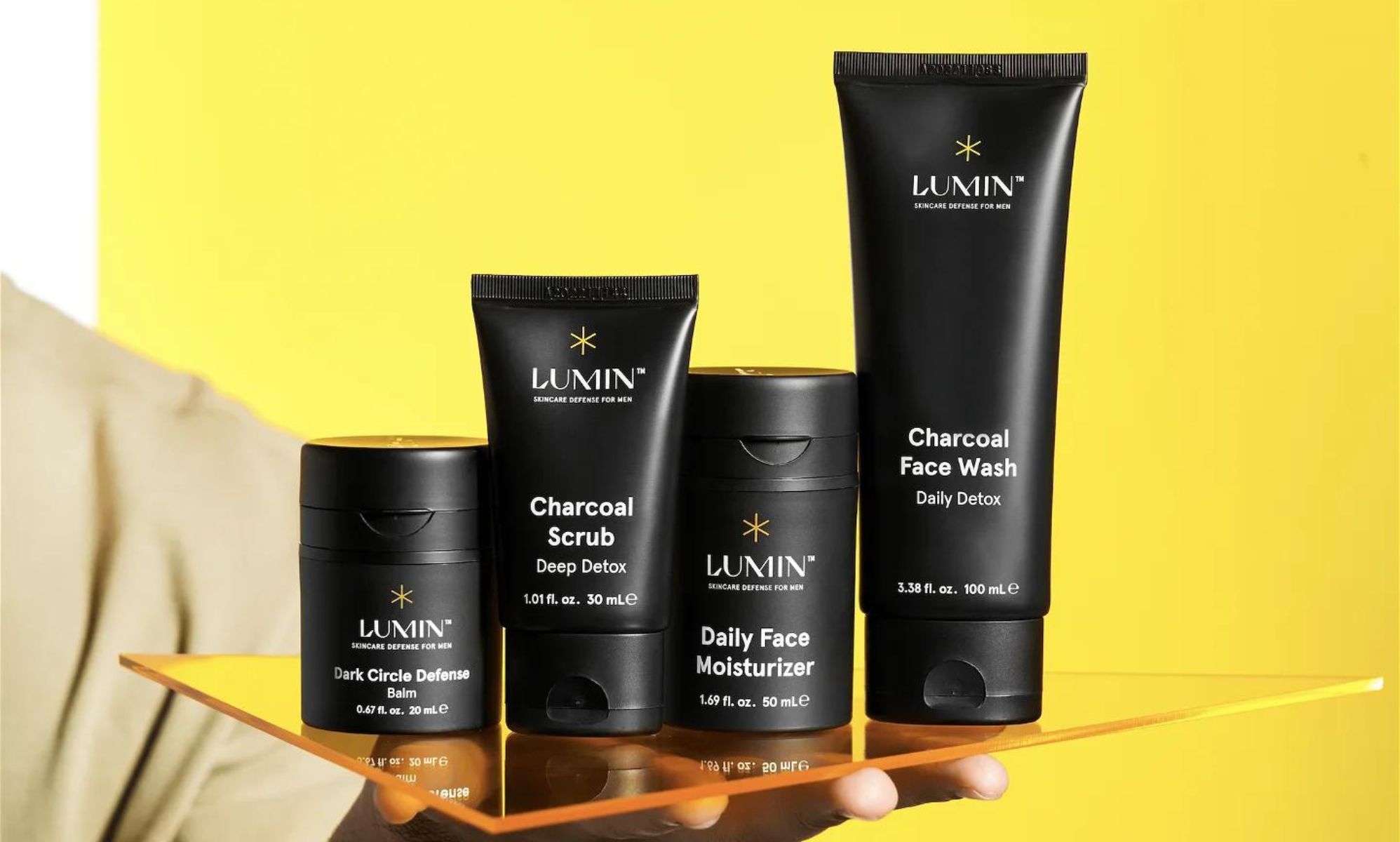 Skin At Work's simple skincare range is 40 percent off for Black Friday