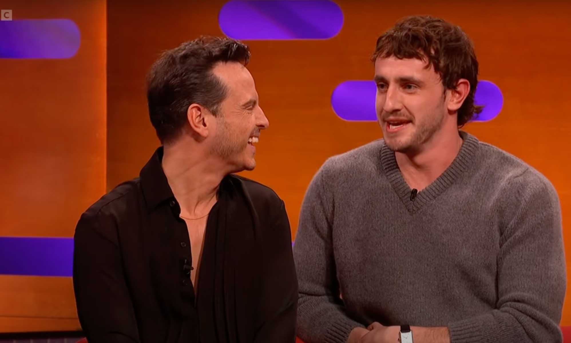 Paul Mescal reveals his favourite aftershave and mullet styling tips