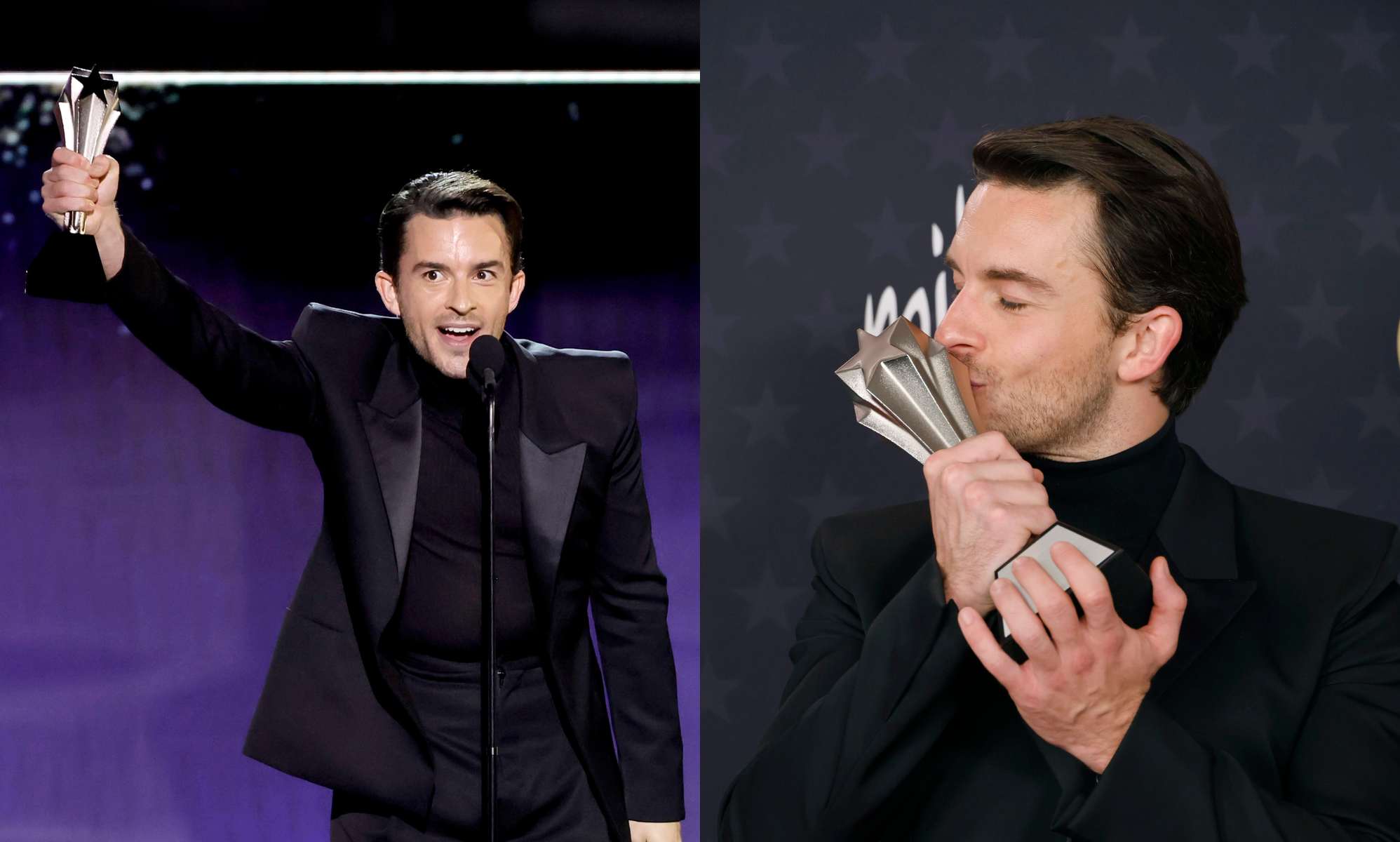 Jonathan Bailey dedicates Critics' Choice win to LGBTQ+ people