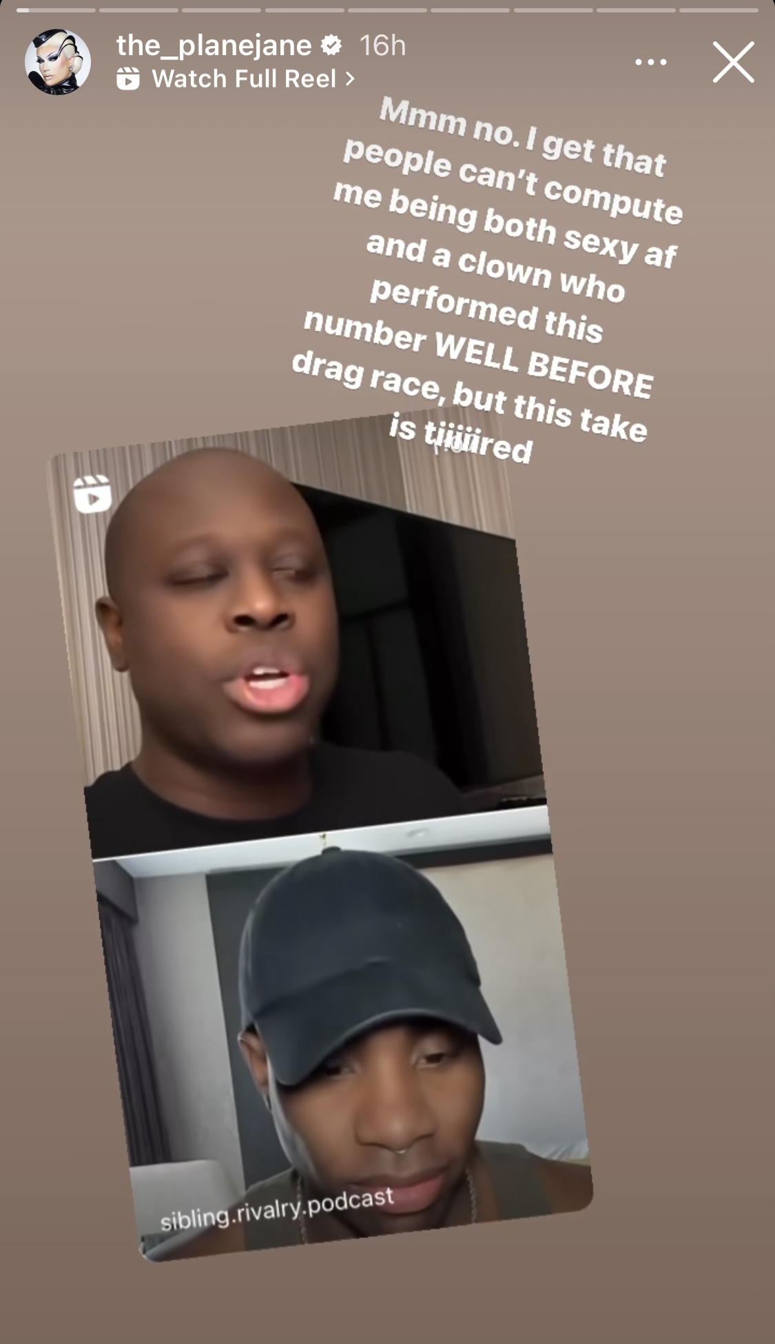 Drag Race's Bob The Drag Queen and Plane Jane are fighting