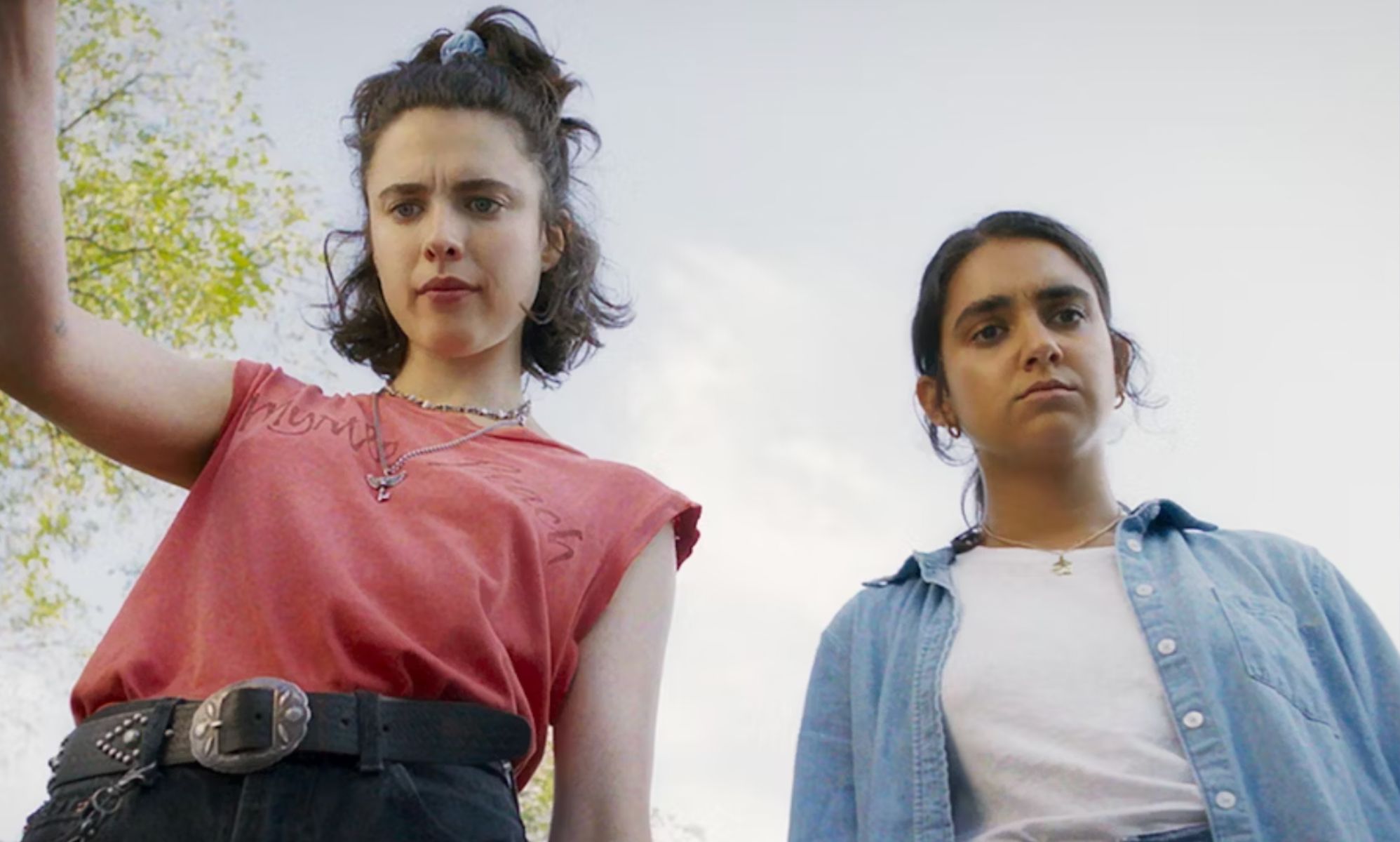 Watch an exclusive clip from lesbian comedy Drive-Away Dolls