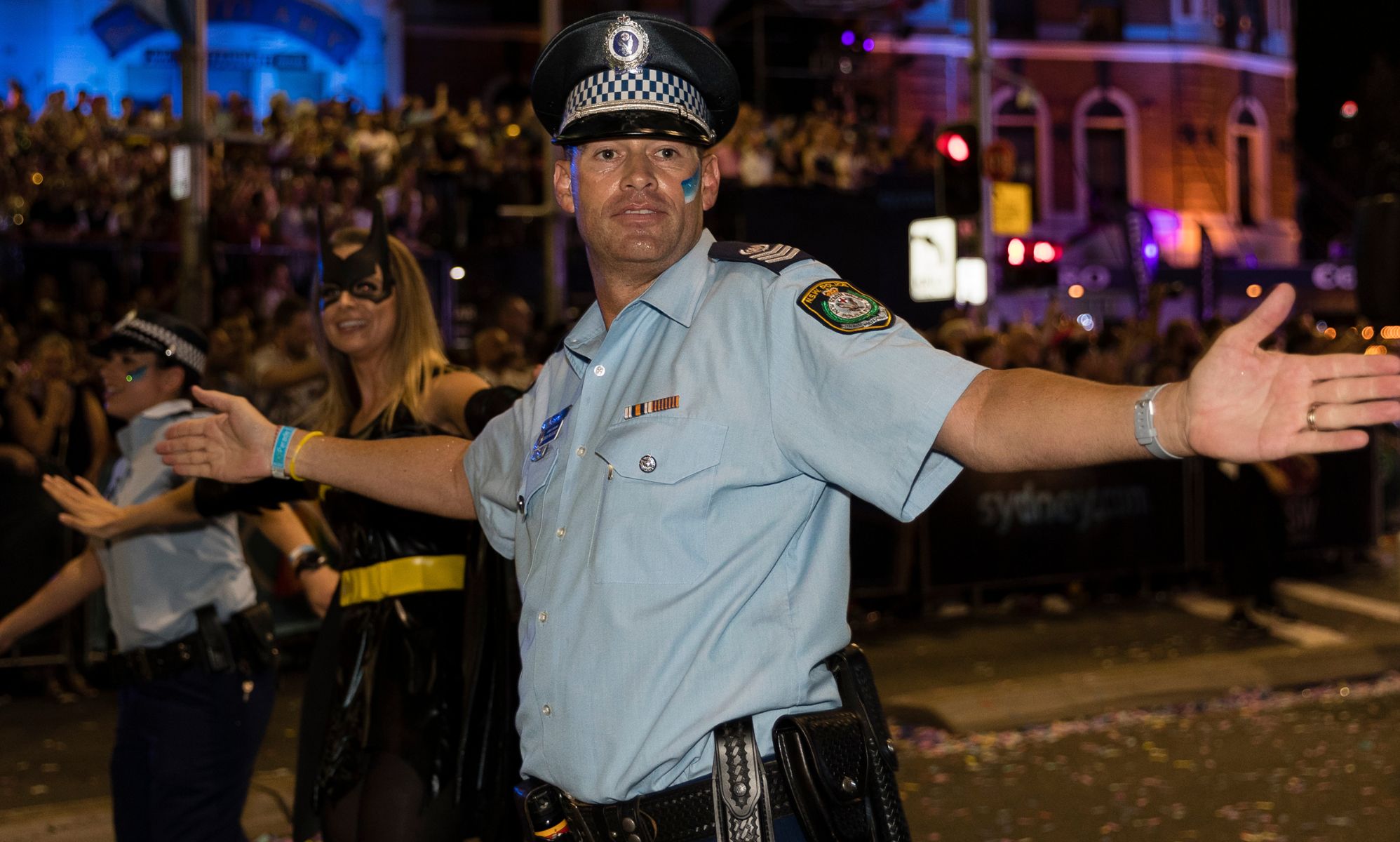 Luke Davies and Jesse Baird: police re-invited to Sydney Mardi Gras
