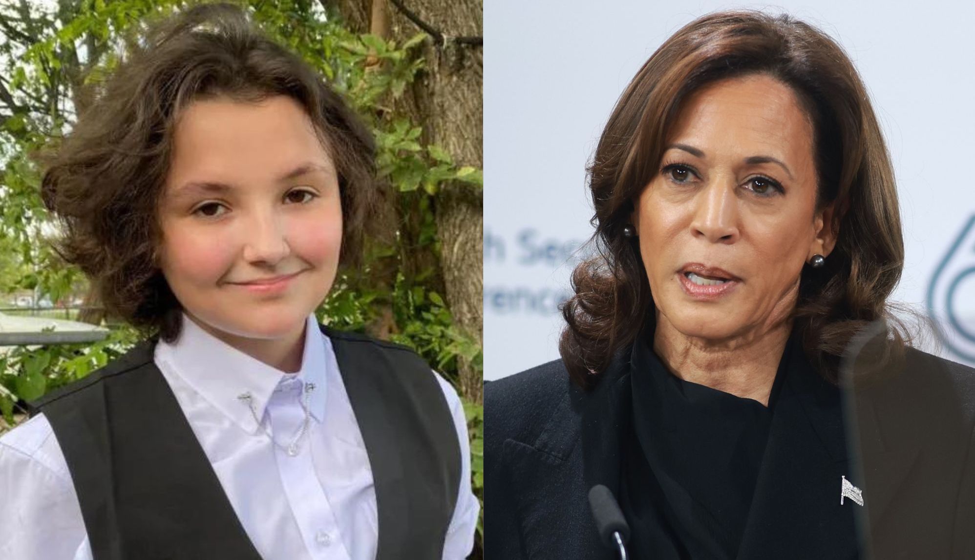 Kamala Harris responds to death of non-binary teen Nex Benedict