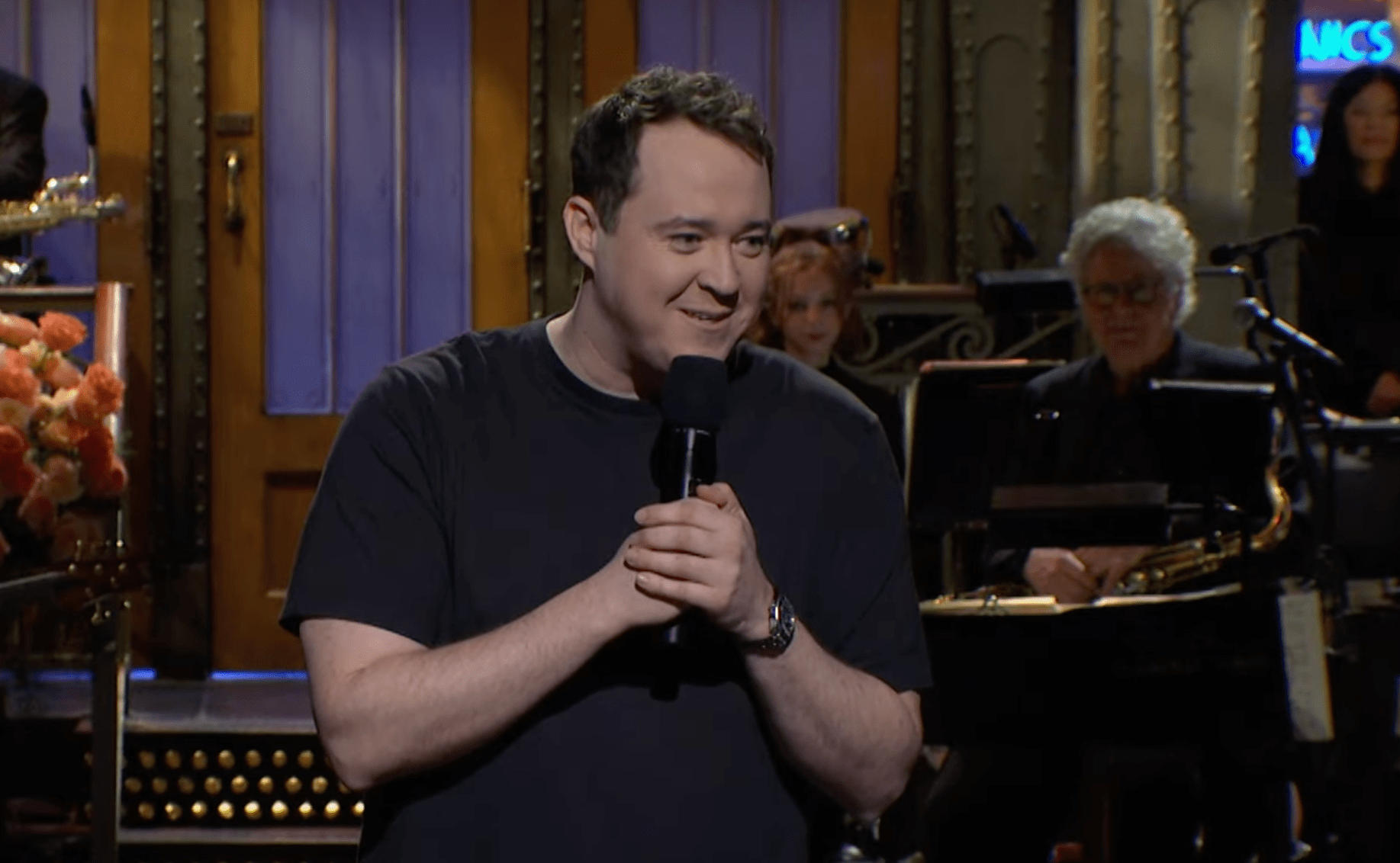 Fired SNL comic Shane Gillis returns as divisive host – and bombs