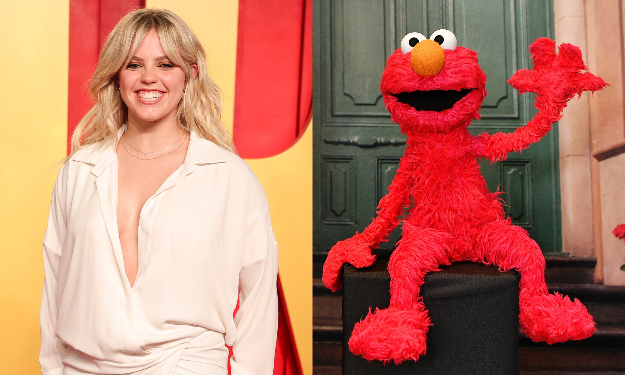 Reneé Rapp sings with Elmo in surreal Sesame Street trailer