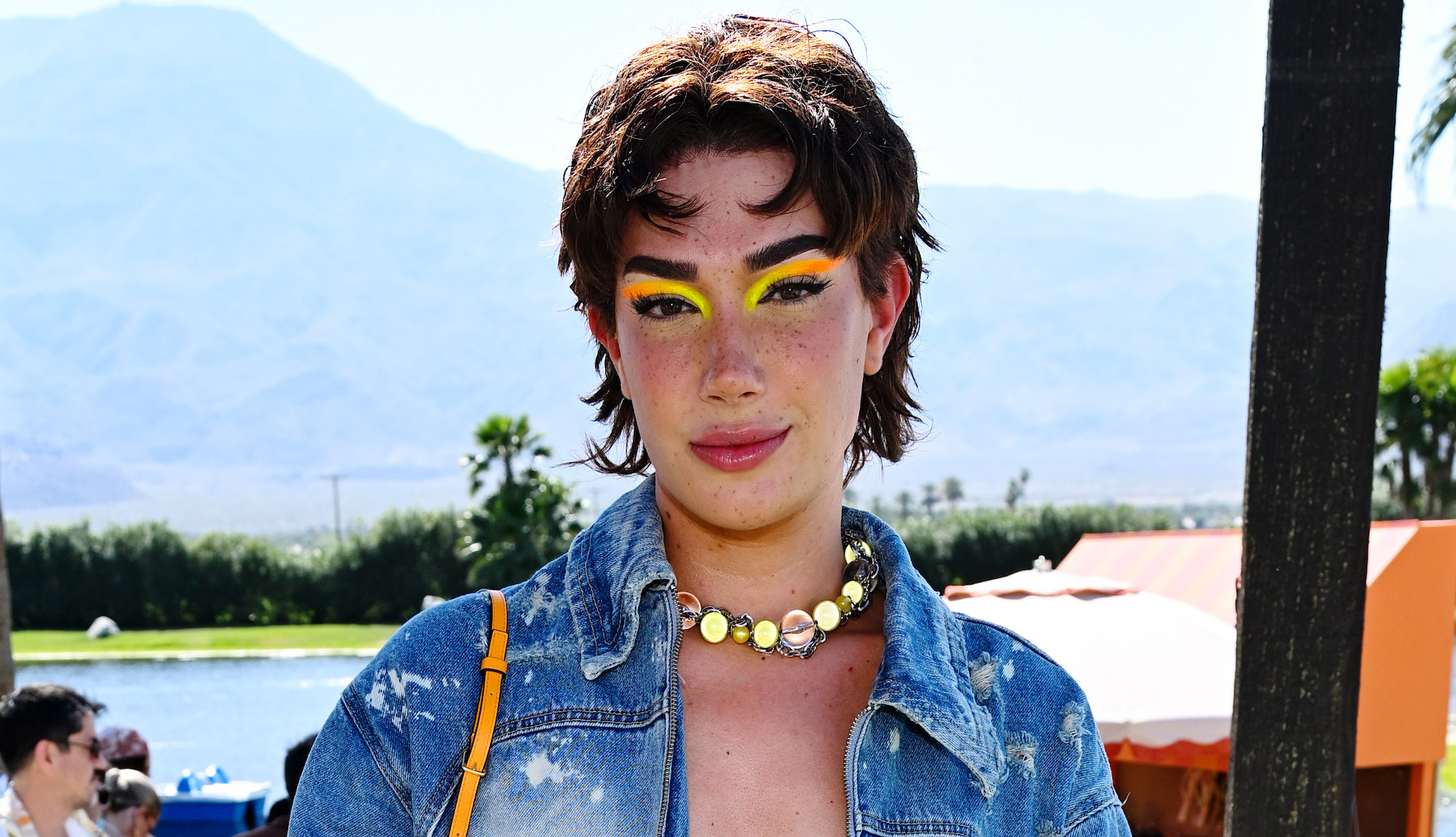 James Charles teases new single at Coachella, internet reacts