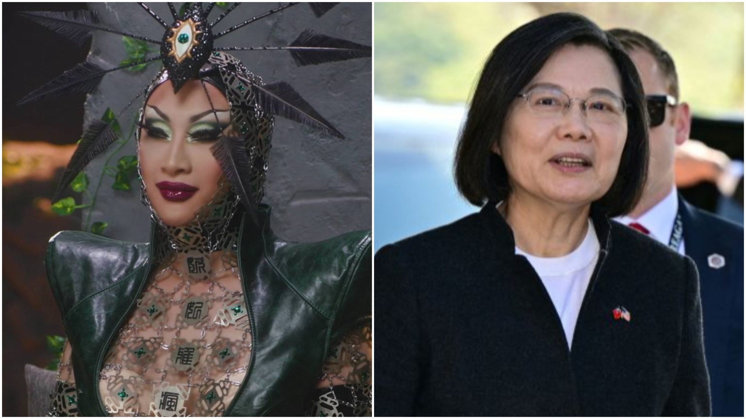 Taiwan's president congratulates Nymphia for Drag Race 16 win
