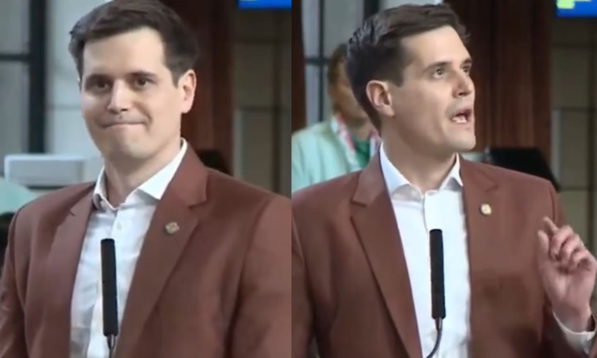 Gay Nebraska senator vows to protect trans kids in tearful speech