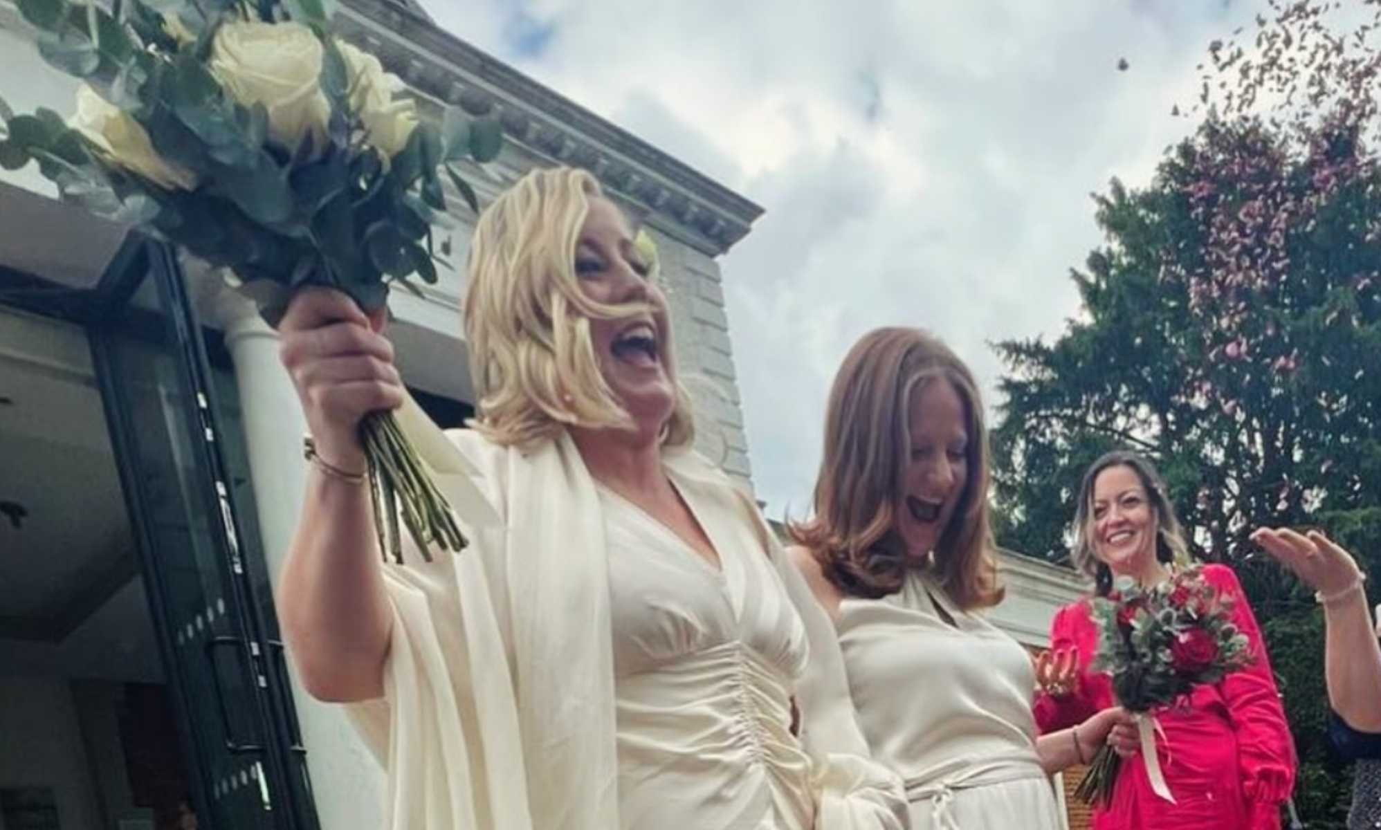 Lesbian SNP Livingston candidate Hannah Bardell marries partner