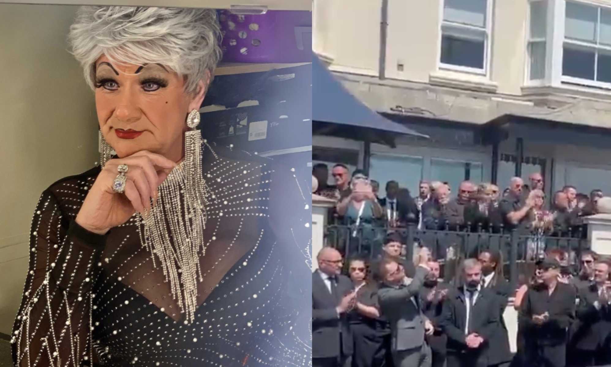 Hundreds attend funeral of Brighton drag queen Miss Jason