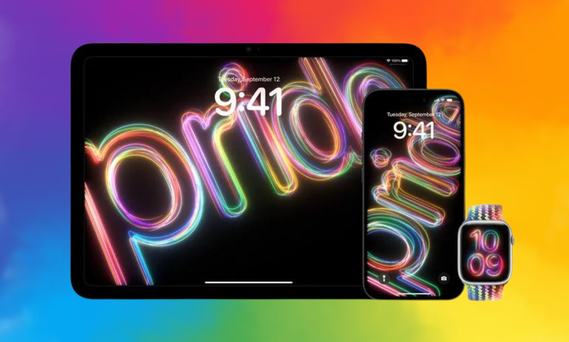 Apple reveals its Pride edition watch face and band for 2023