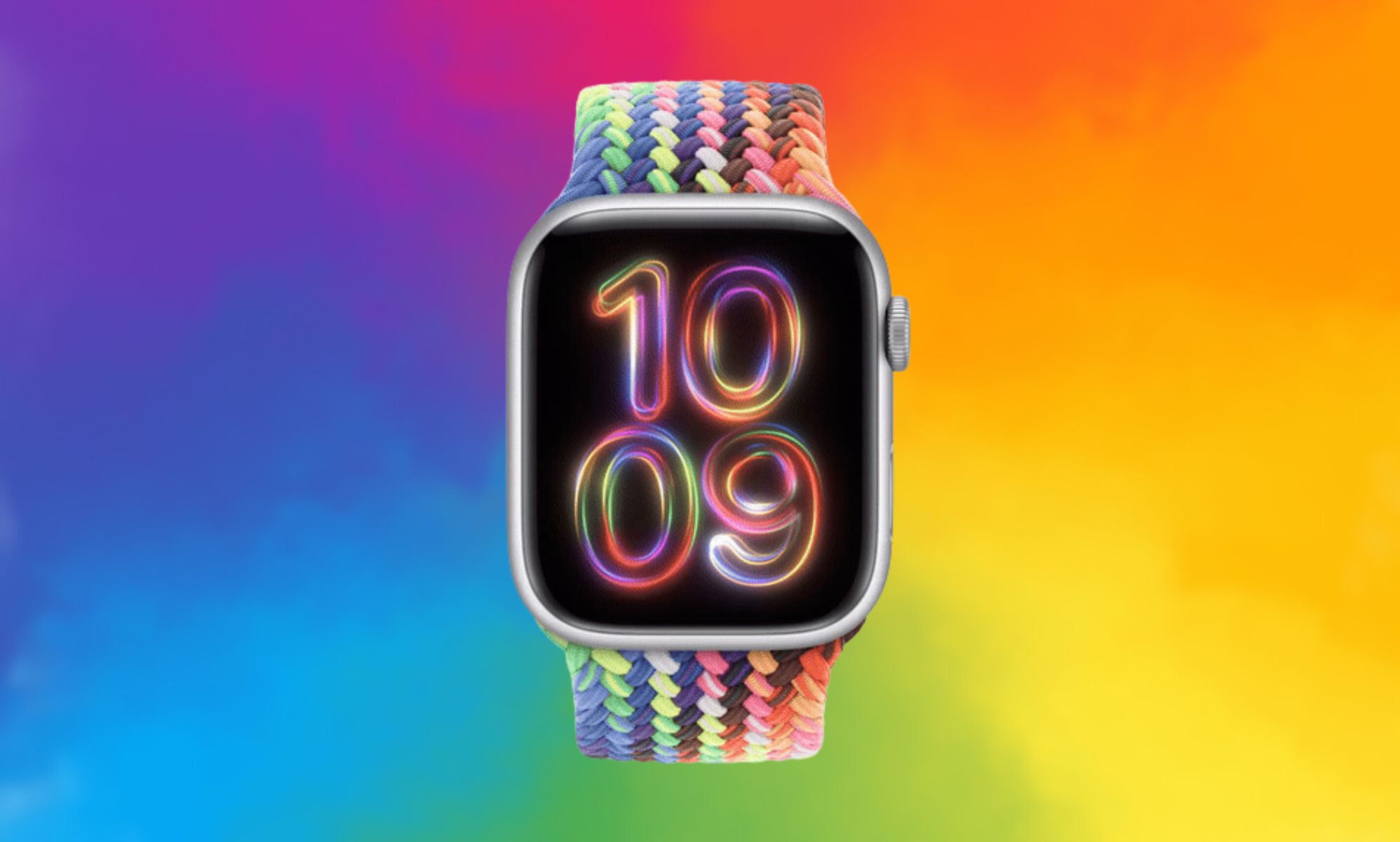 Apple unveils the 2024 edition of its Pride watch band and wallpapers