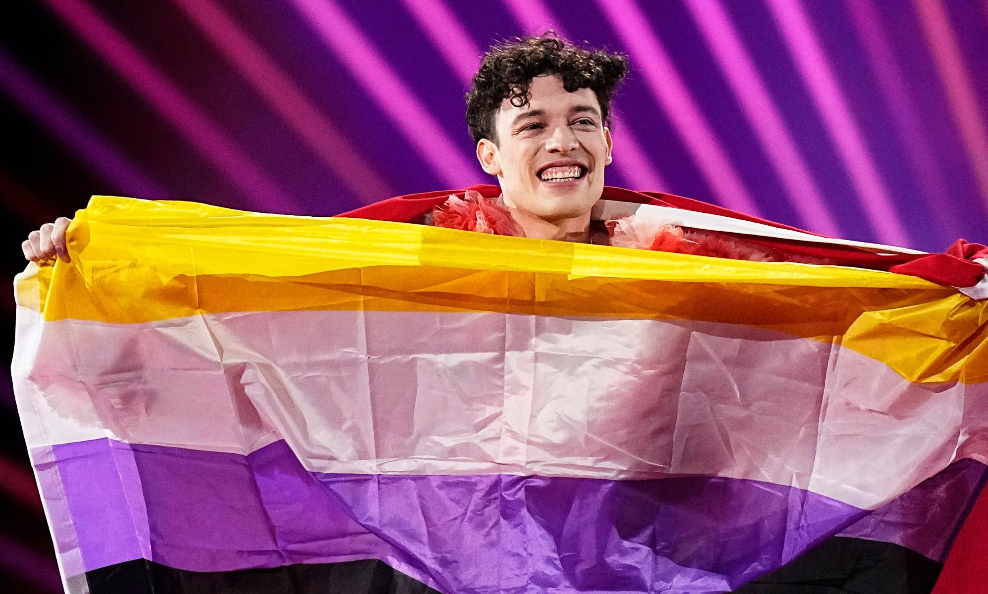 Eurovision winner Nemo says non-binary flag wasn't allowed
