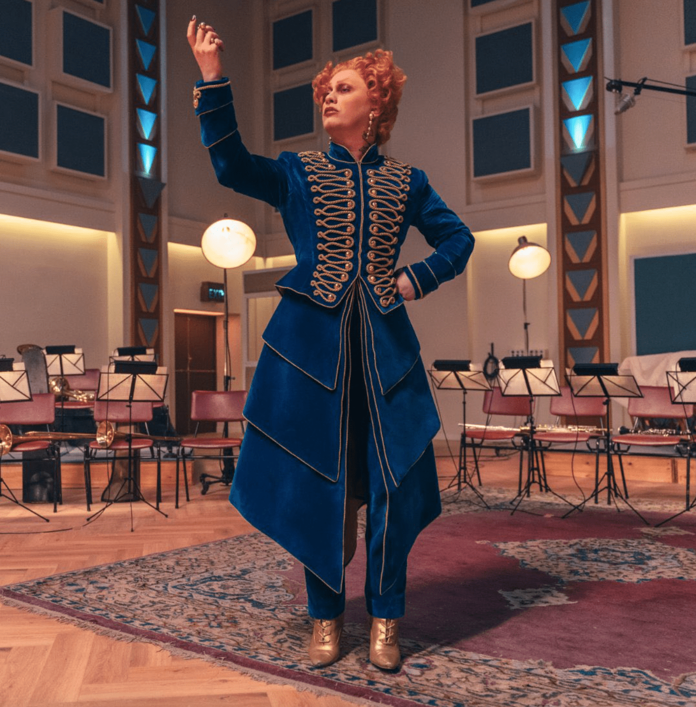 New images of Jinkx Monsoon as villain Maestro in Doctor Who