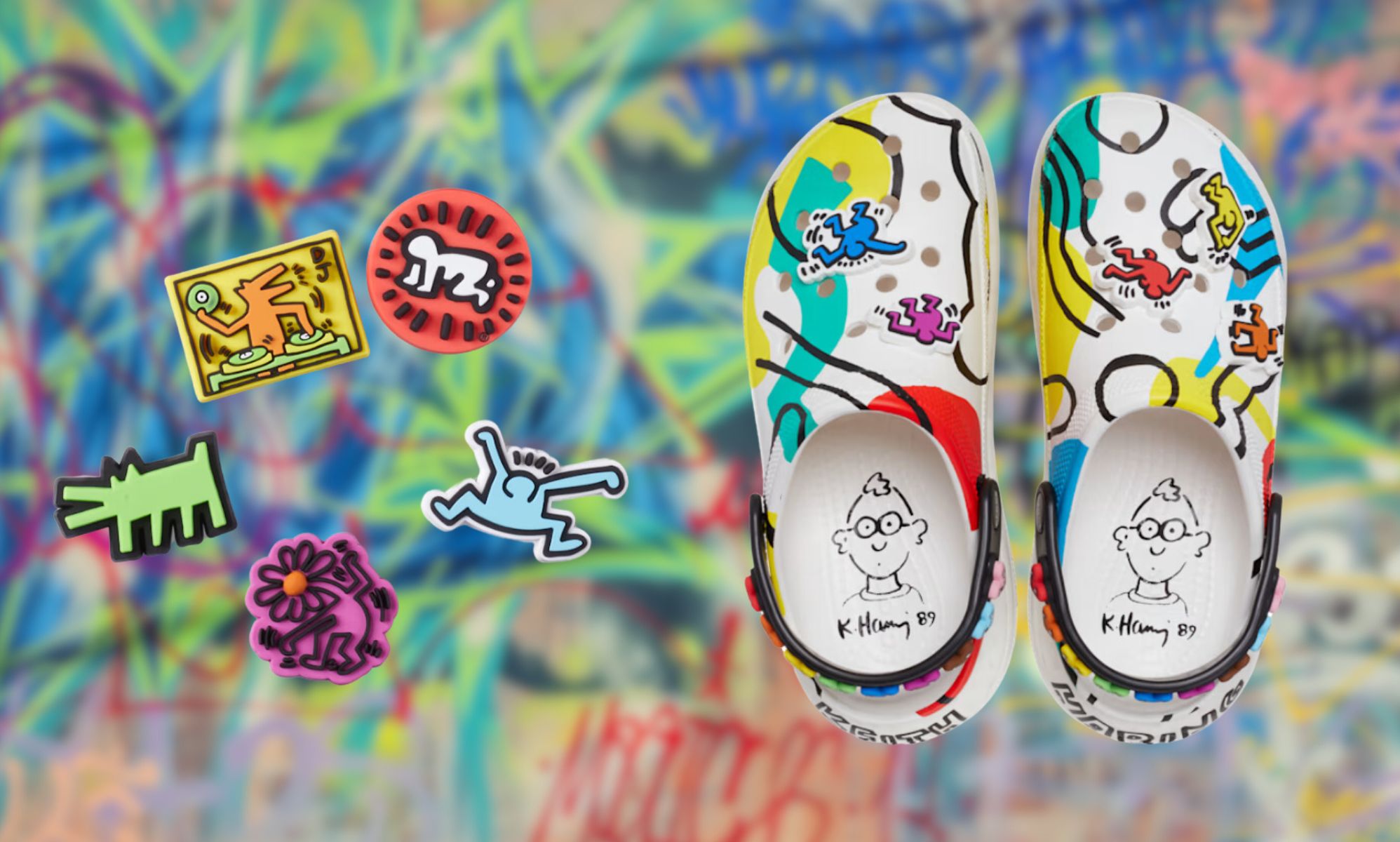 Crocs release new collection inspired by queer icon Keith Haring