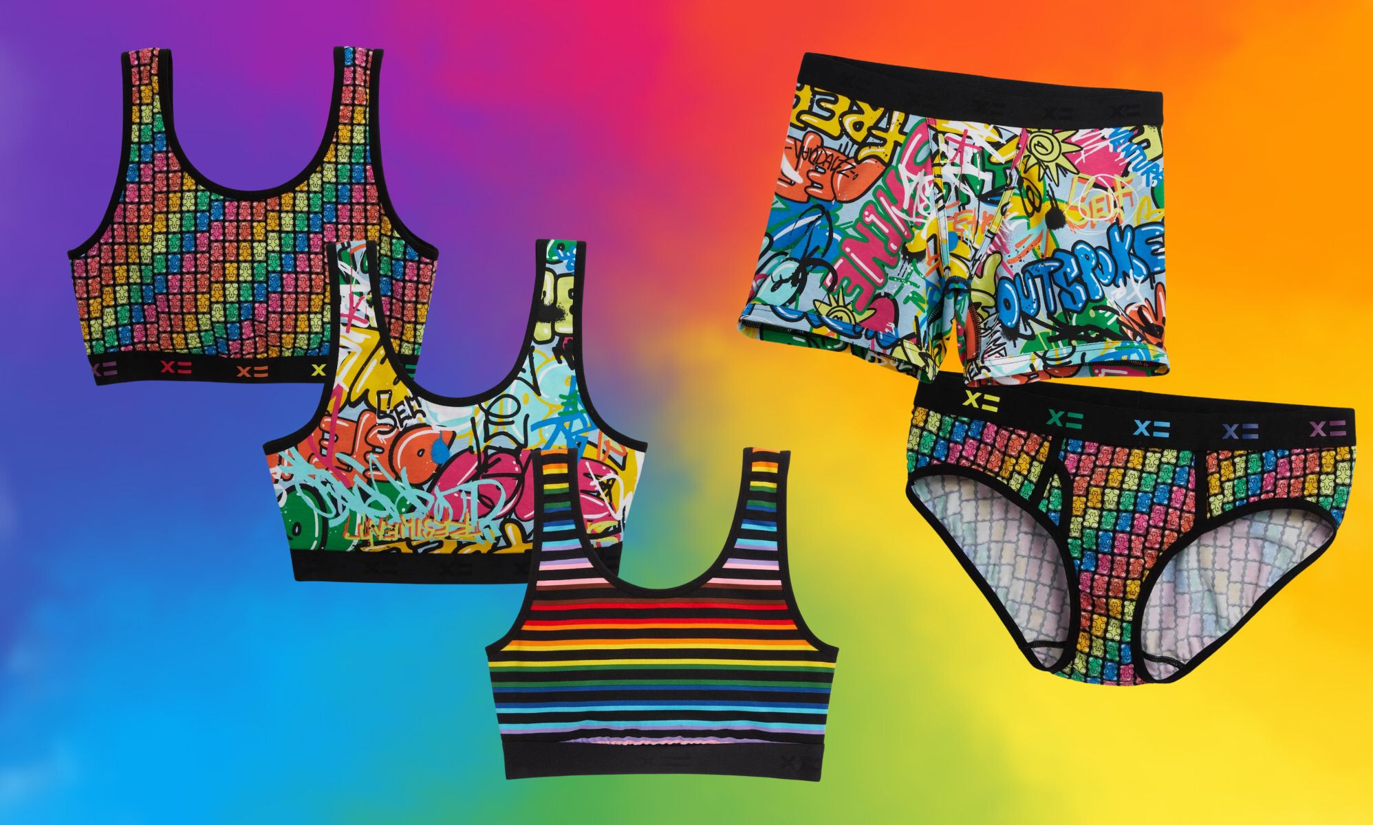 TomboyX release new size and gender-inclusive Pride collection