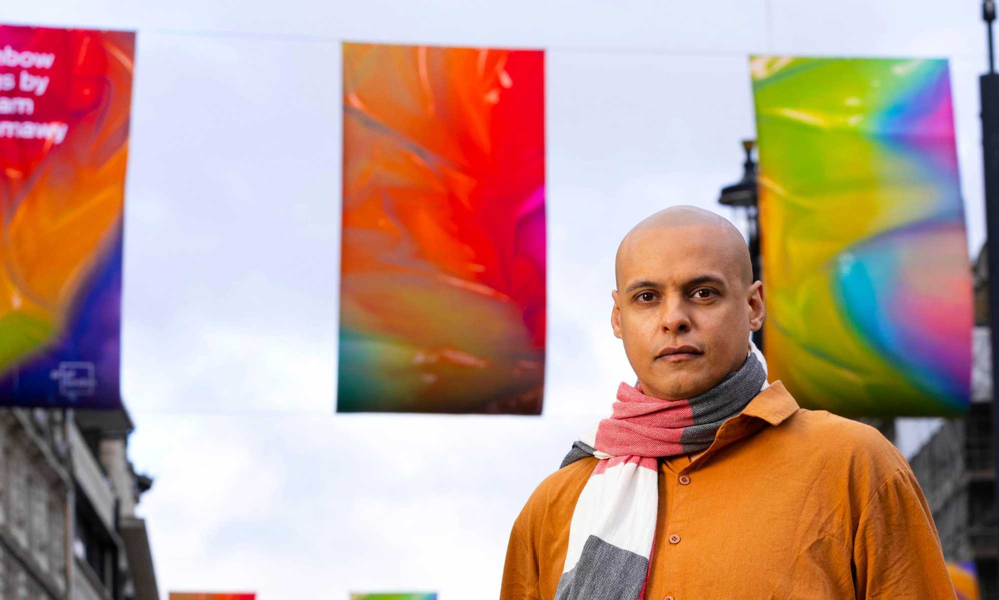 Navy veteran opens up about how she created the trans pride flag