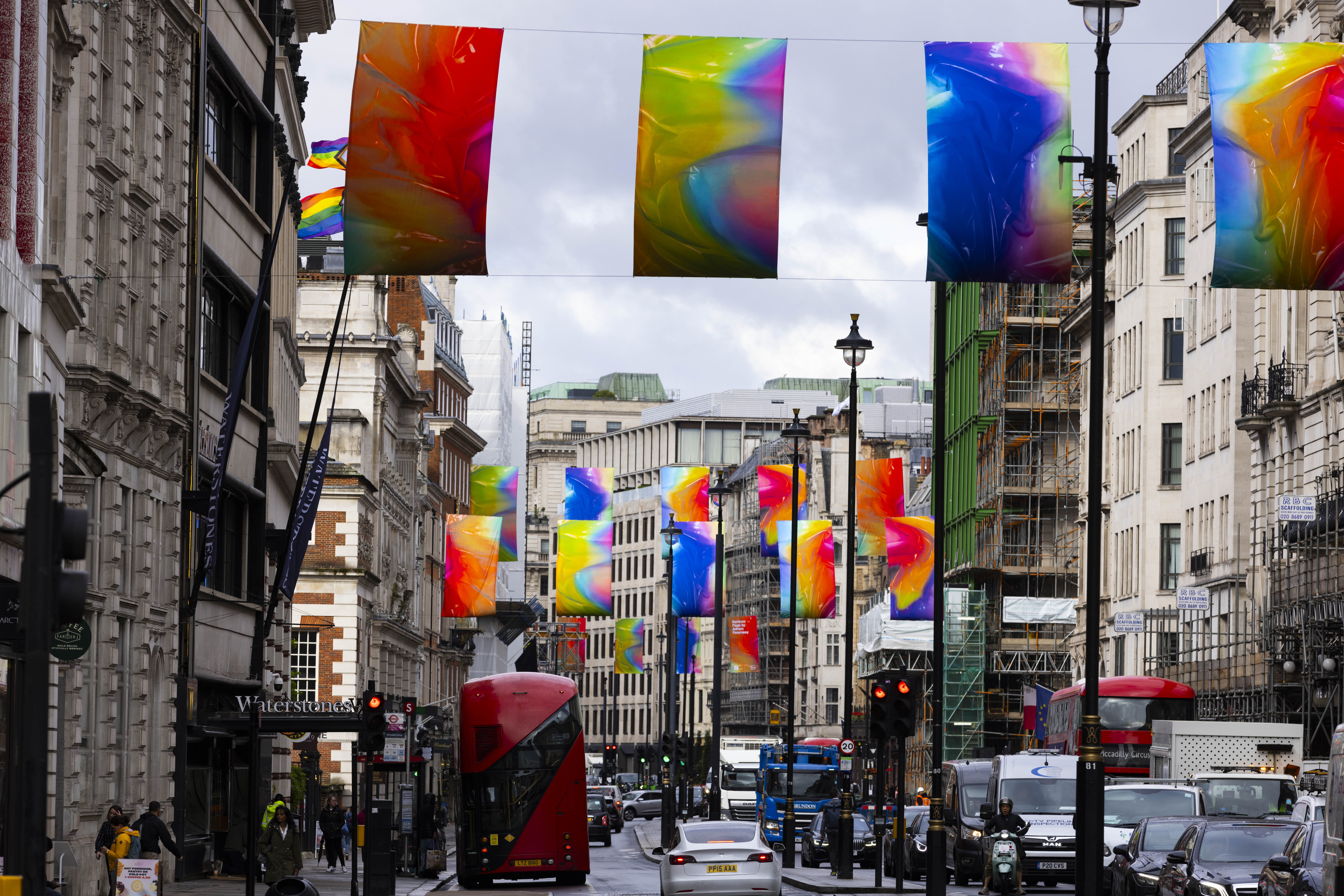 Artist behind London's redesigned Pride flags shares inspiration