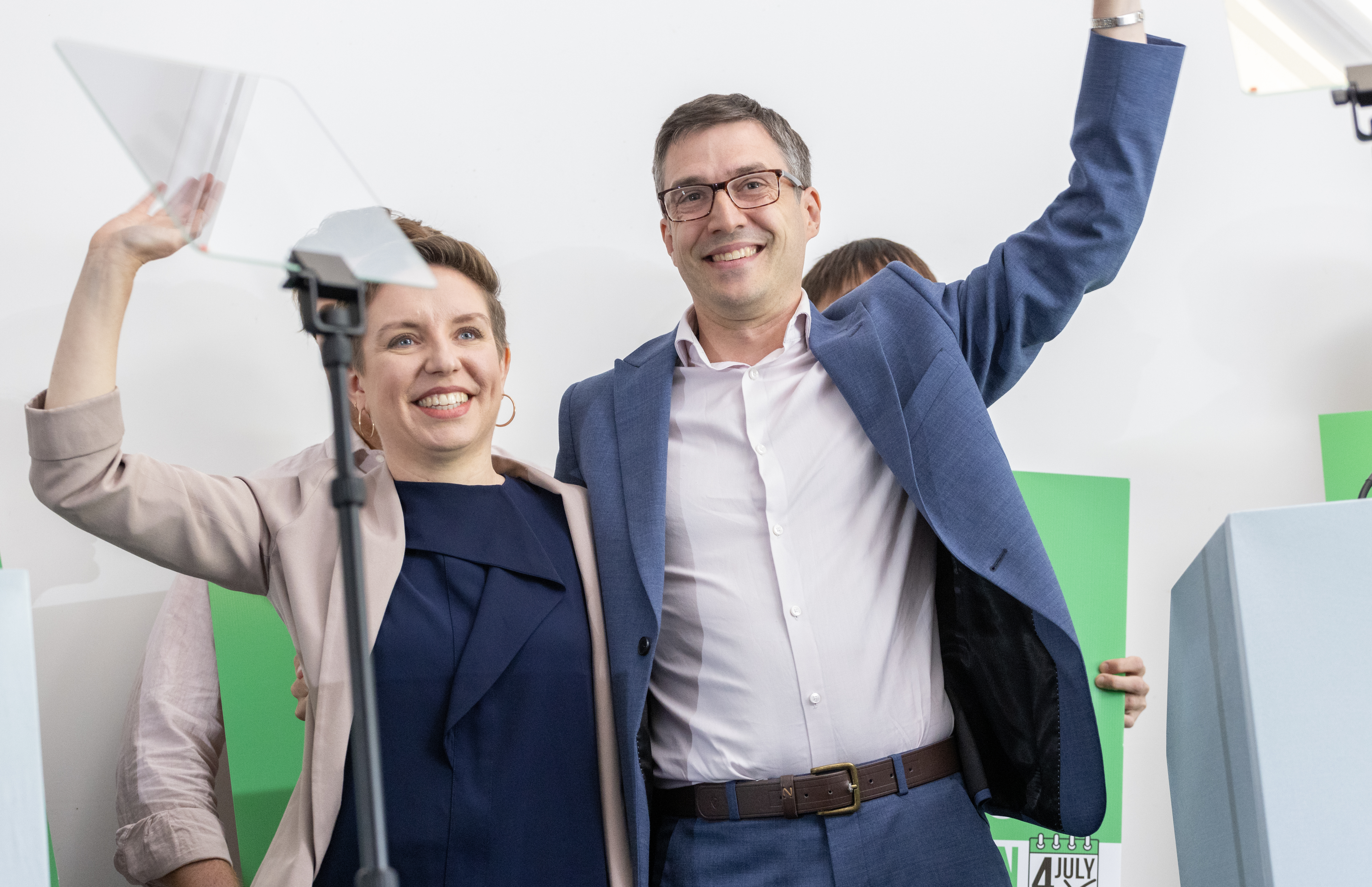 Green Party co-leader Carla Denyer is an out bisexual woman