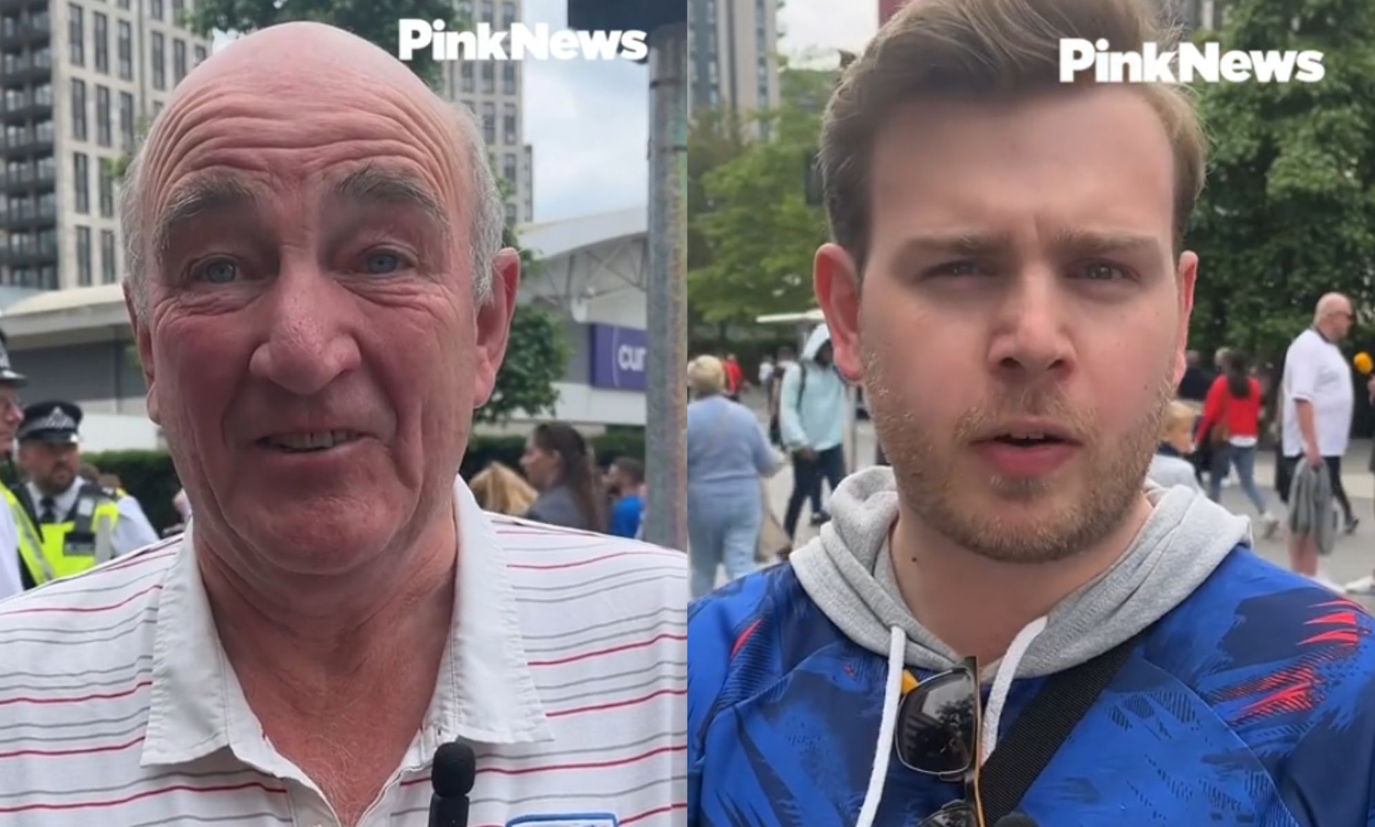 The LGBTQ England Lionesses playing in the Euro 2025 qualifiers