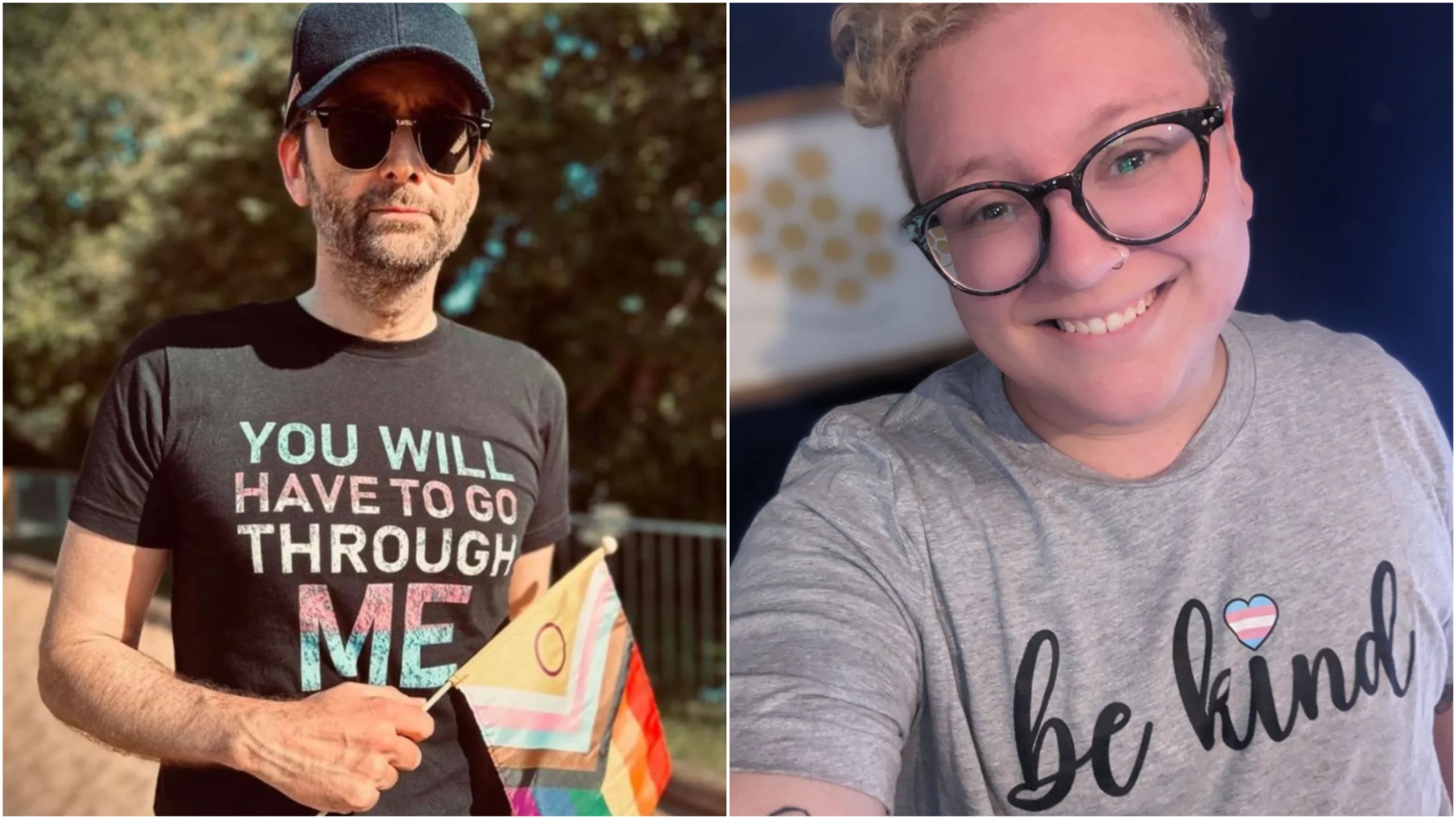 David Tennant's trans badge raises thousands for LGBTQ+ charity