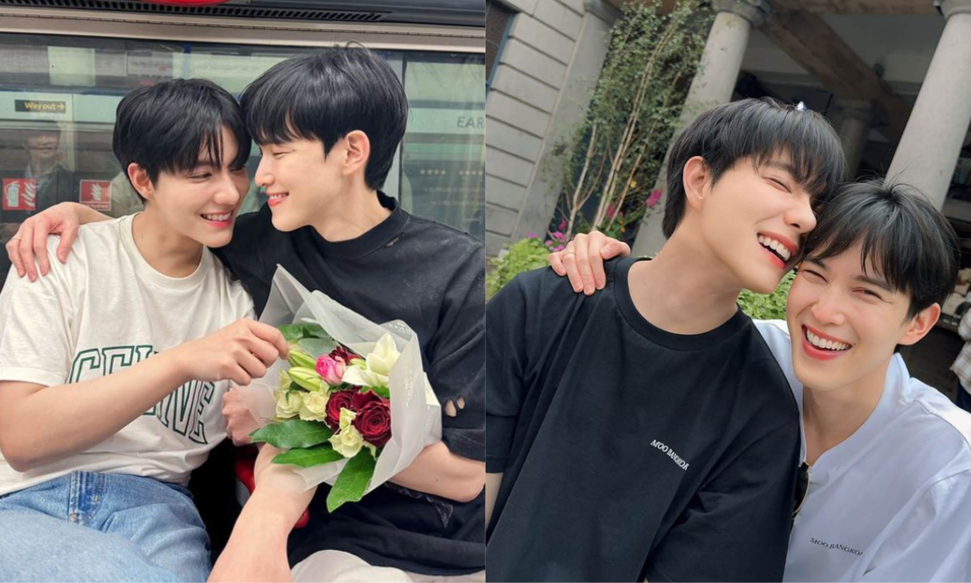 Thai actors Mew Suppasit & Tul Pakorn just got engaged on stage