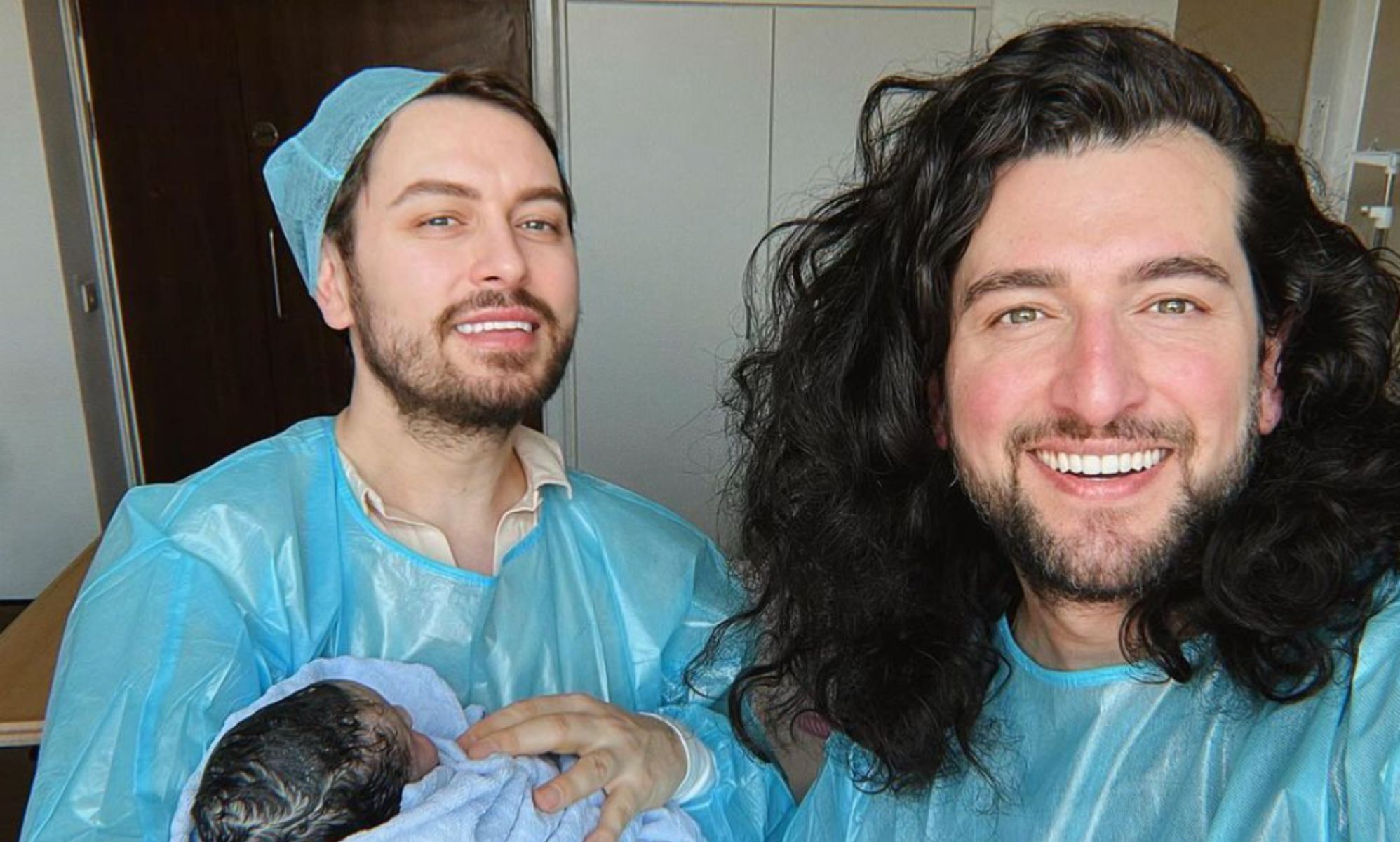 Brian Dowling and his husband share brilliant news about new baby