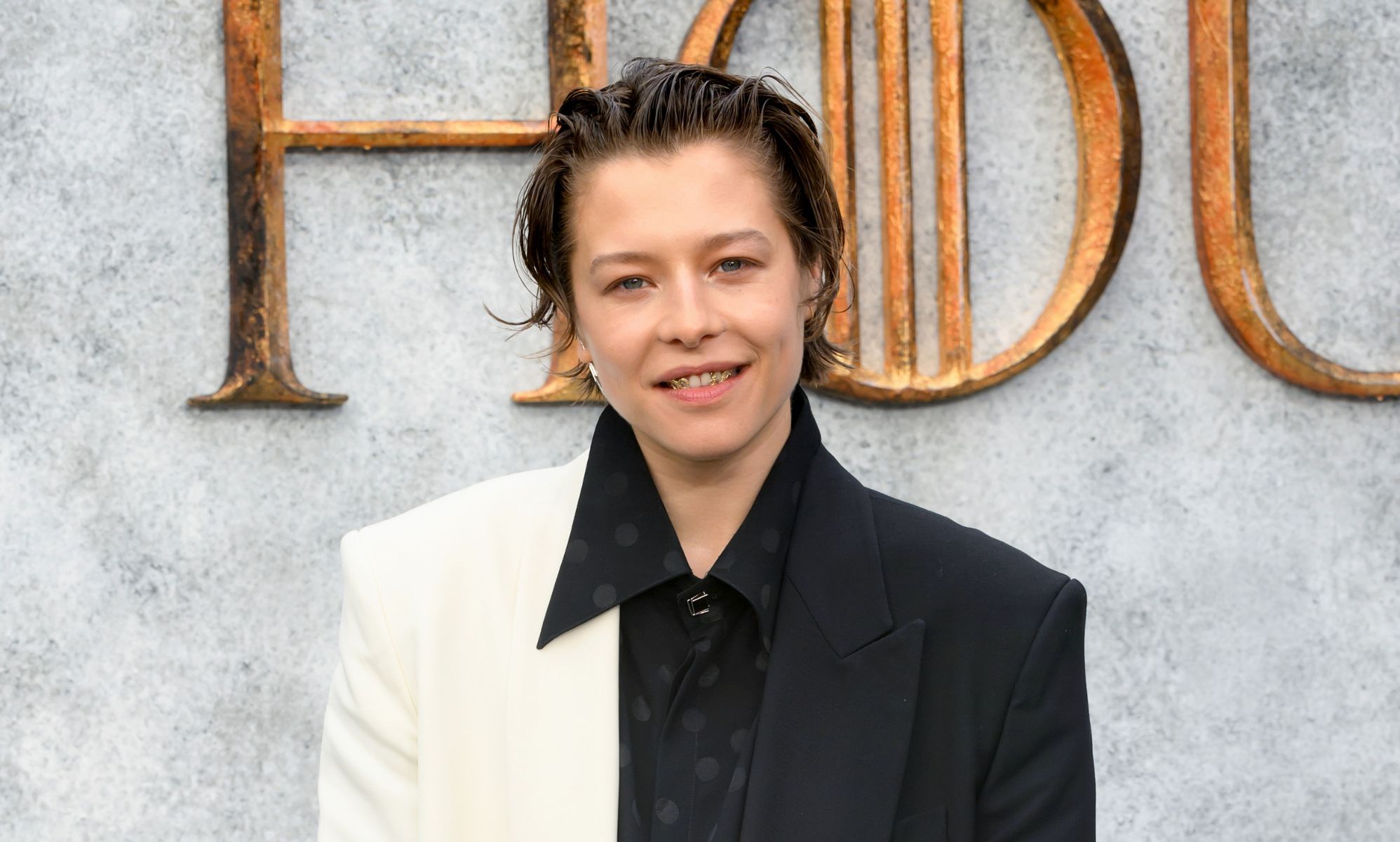 Non-binary actor Emma D'Arcy felt pressure to present as a woman