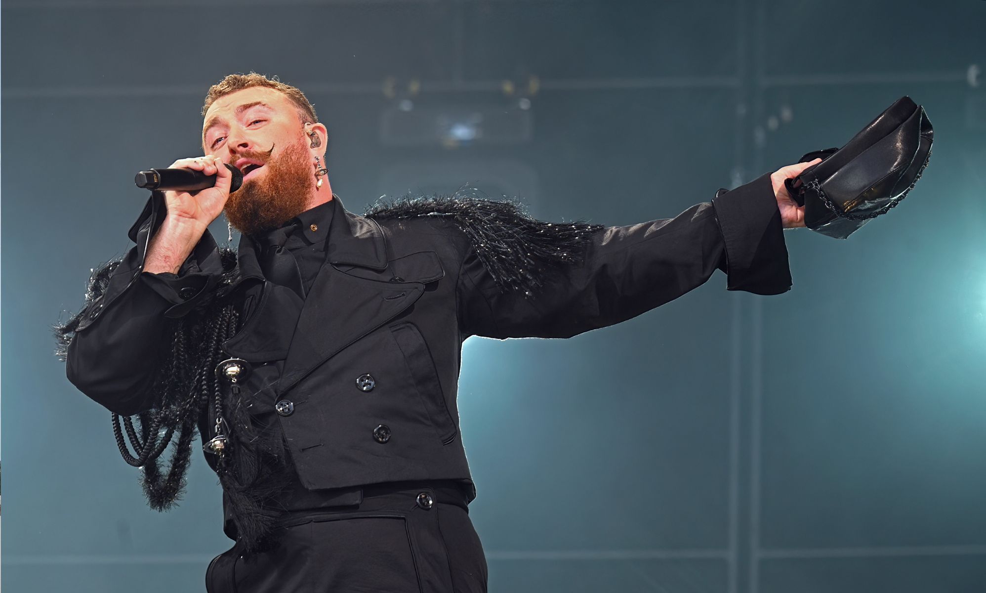 Sam Smith slays with surprise Vivienne Westwood catwalk strut