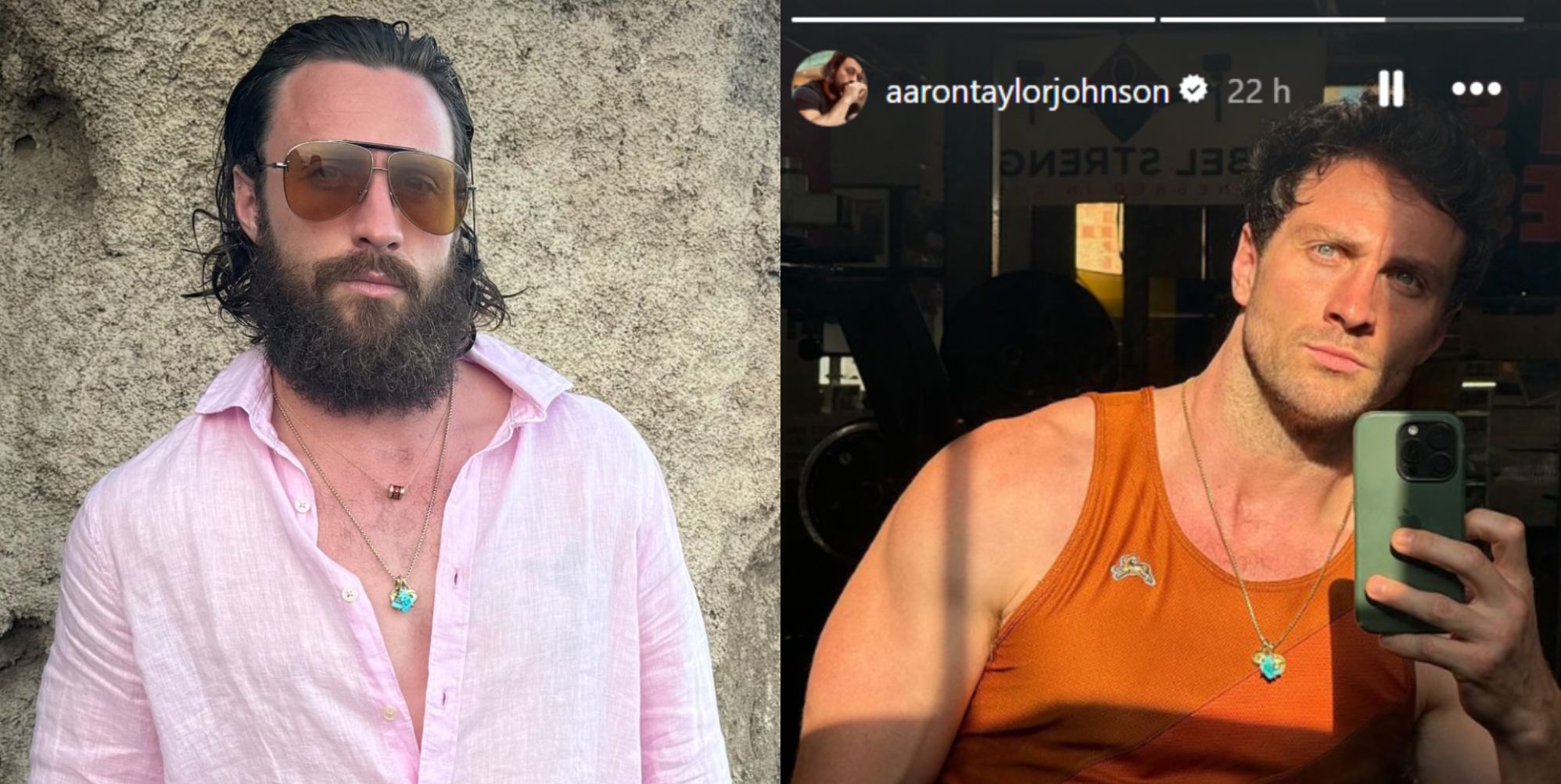 Aaron Taylor-Johnson shocks with hair and beard transformation