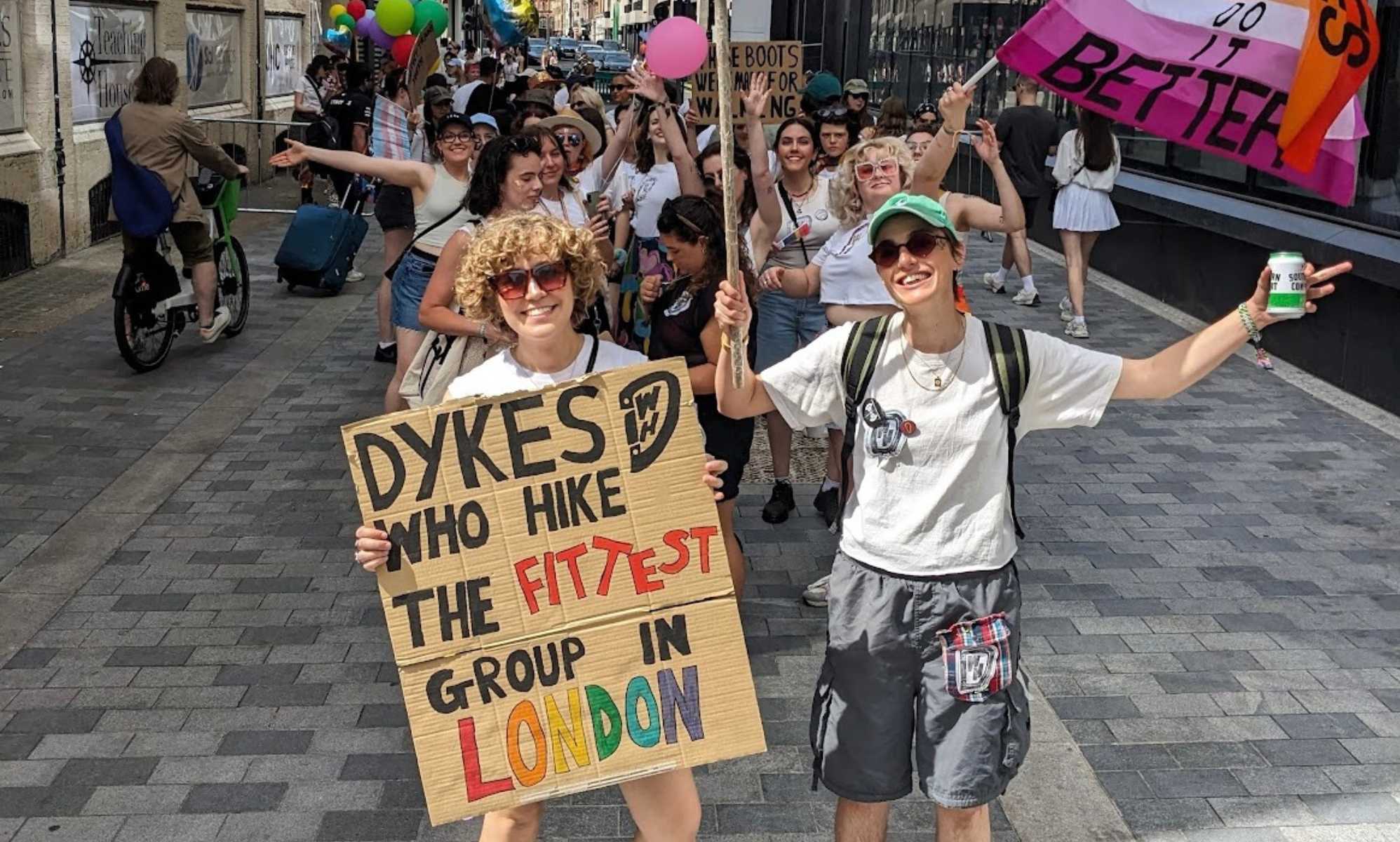 'As a lesbian I'll always stand with trans people'