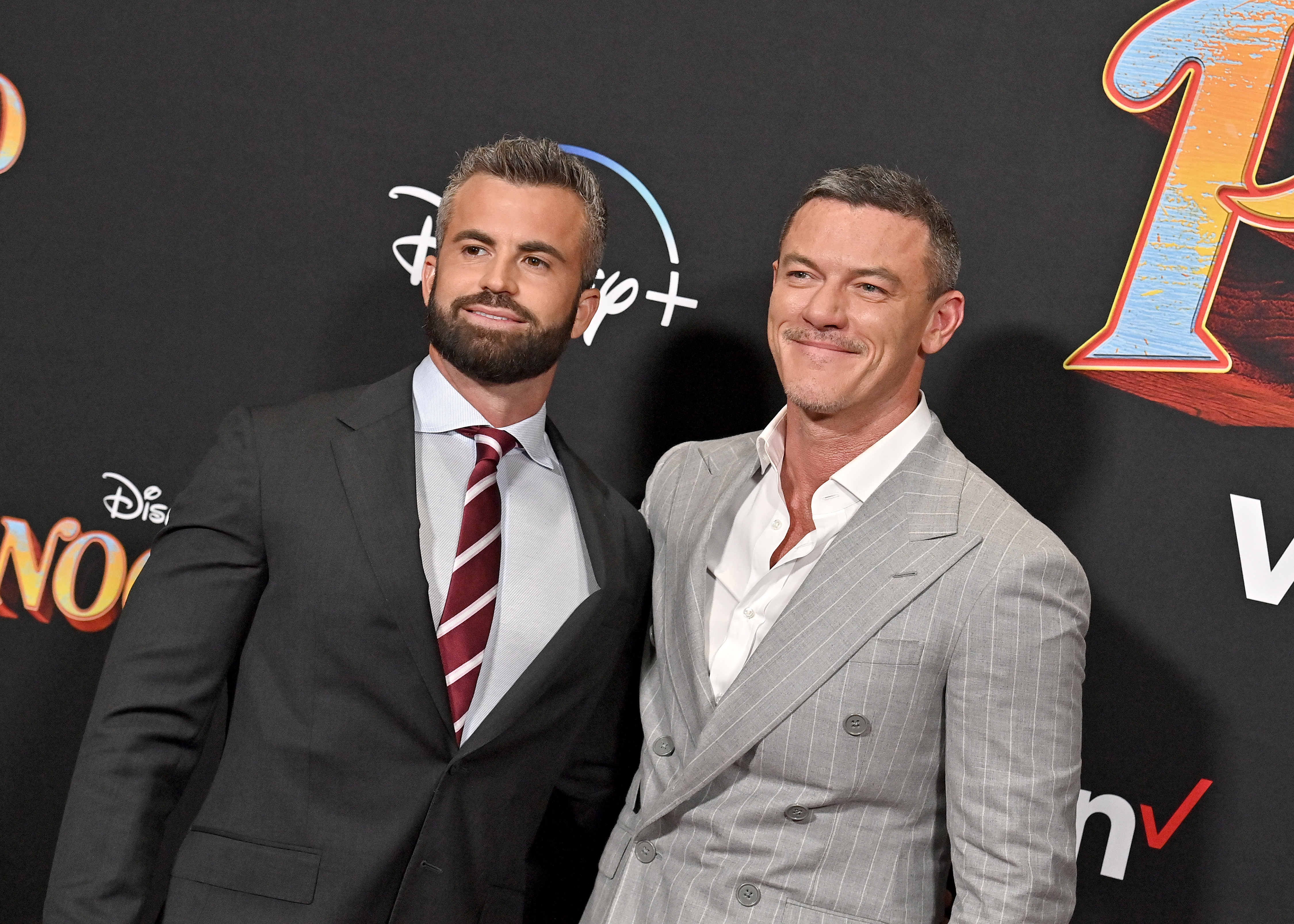 Luke Evans says his partner keeps him 'grounded'