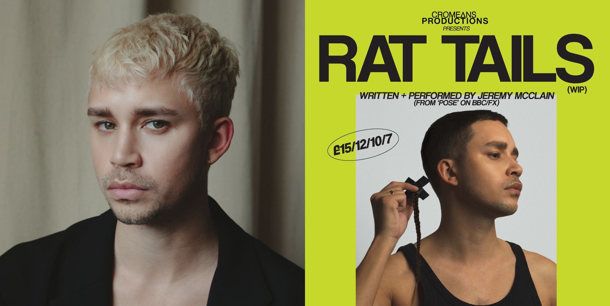 Pose star explores queer family in Edinburgh Fringe show Rat Tails