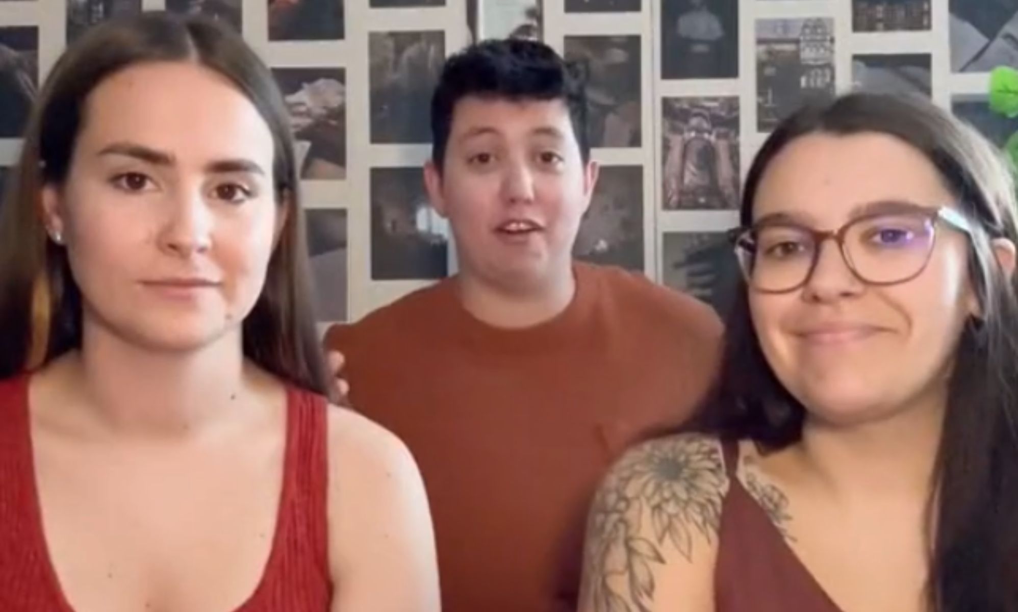 Meet the polyamorous throuple with a married couple and their ...