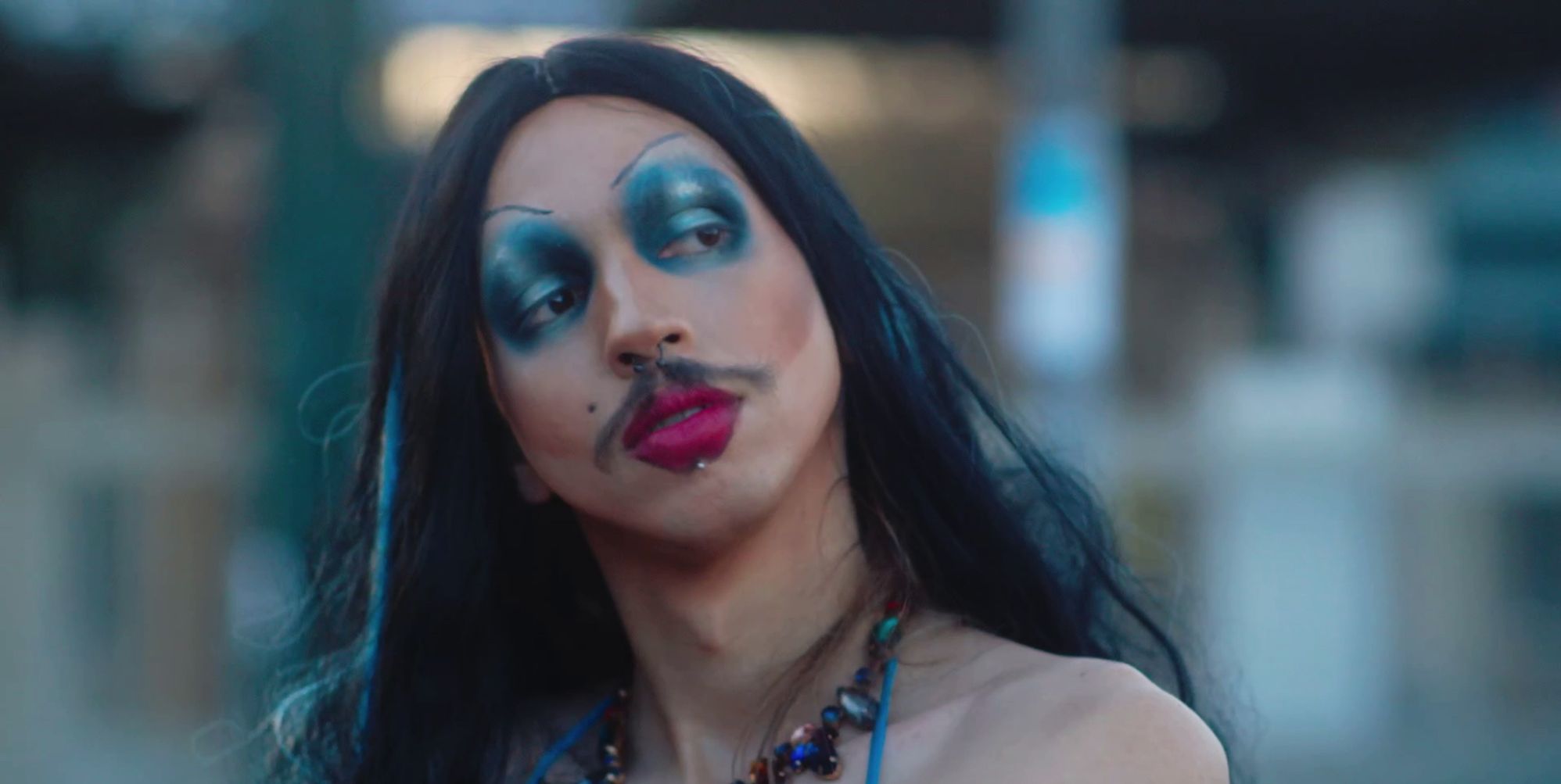 Gay wrestler EFFY says wrestling and drag are pretty similar