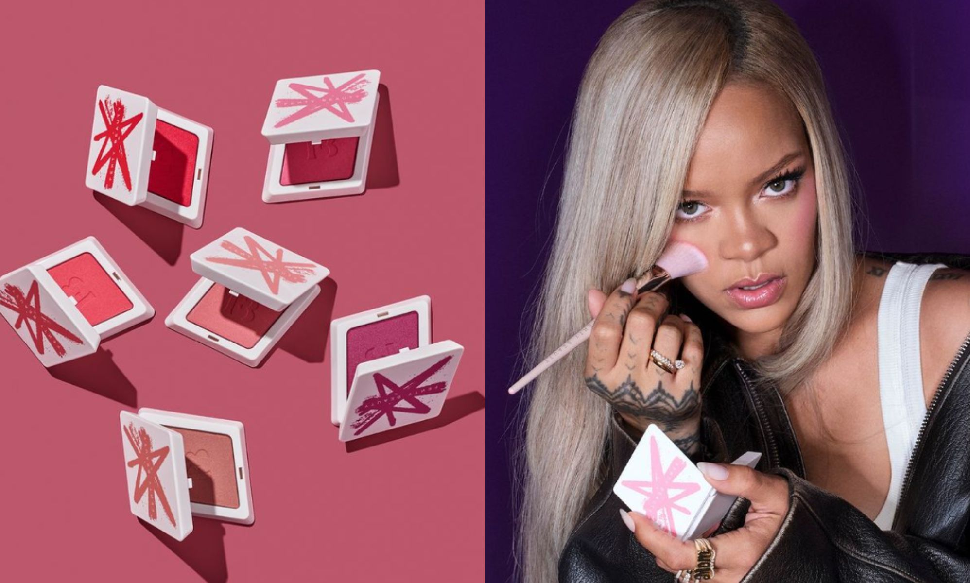 Fenty Beauty is releasing new 'Fenty Cheeks' blush range