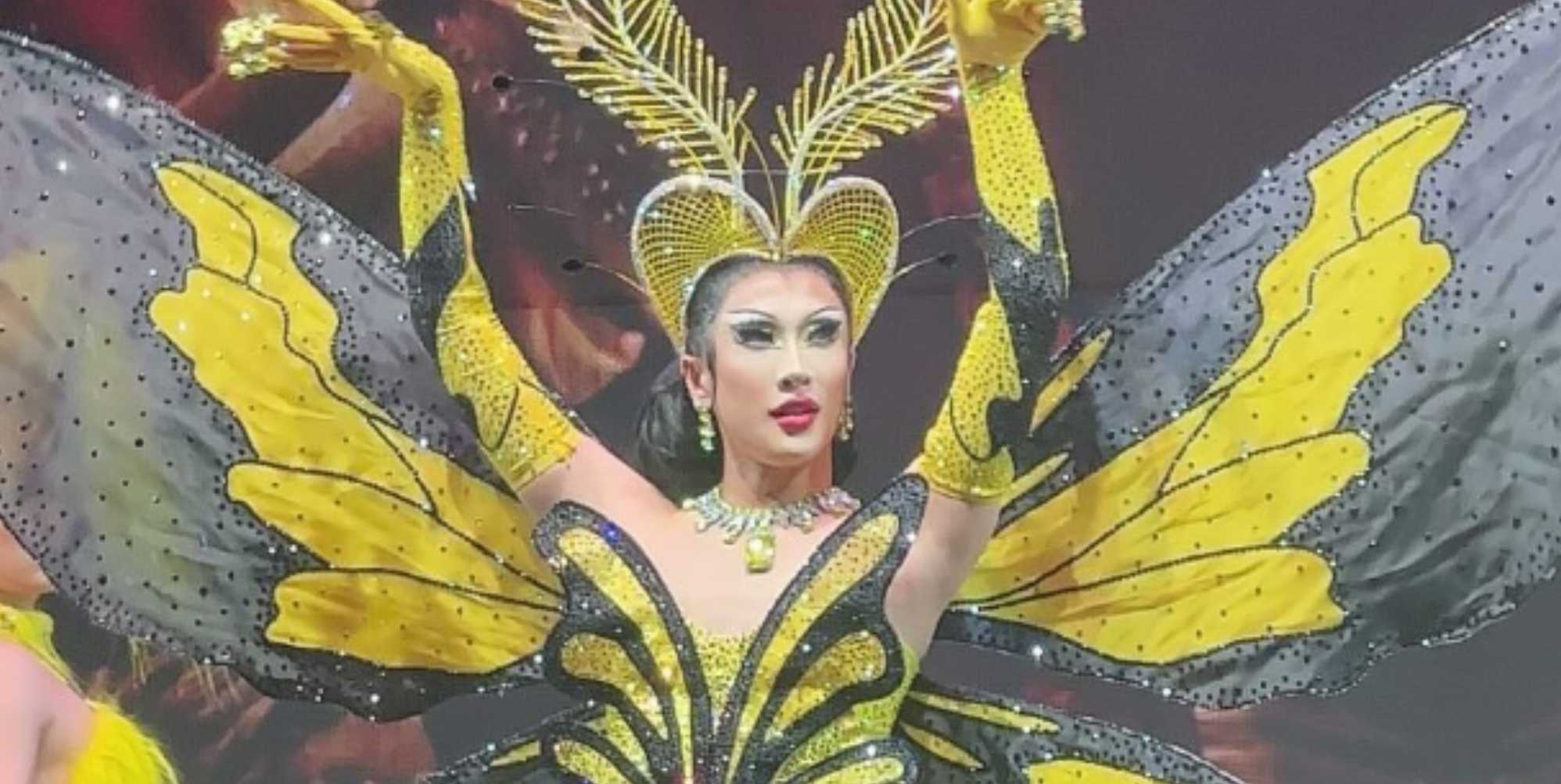 Drag Race's Nymphia Wind gags fans with Olympics performance