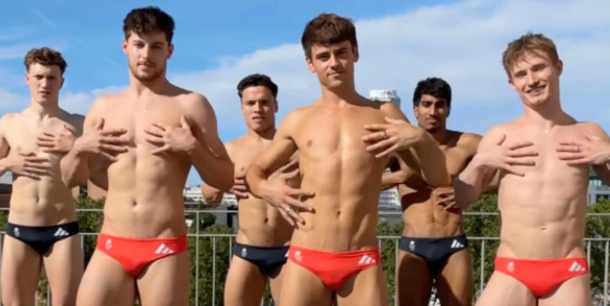 These are the Team GB divers on OnlyFans at Paris Olympics