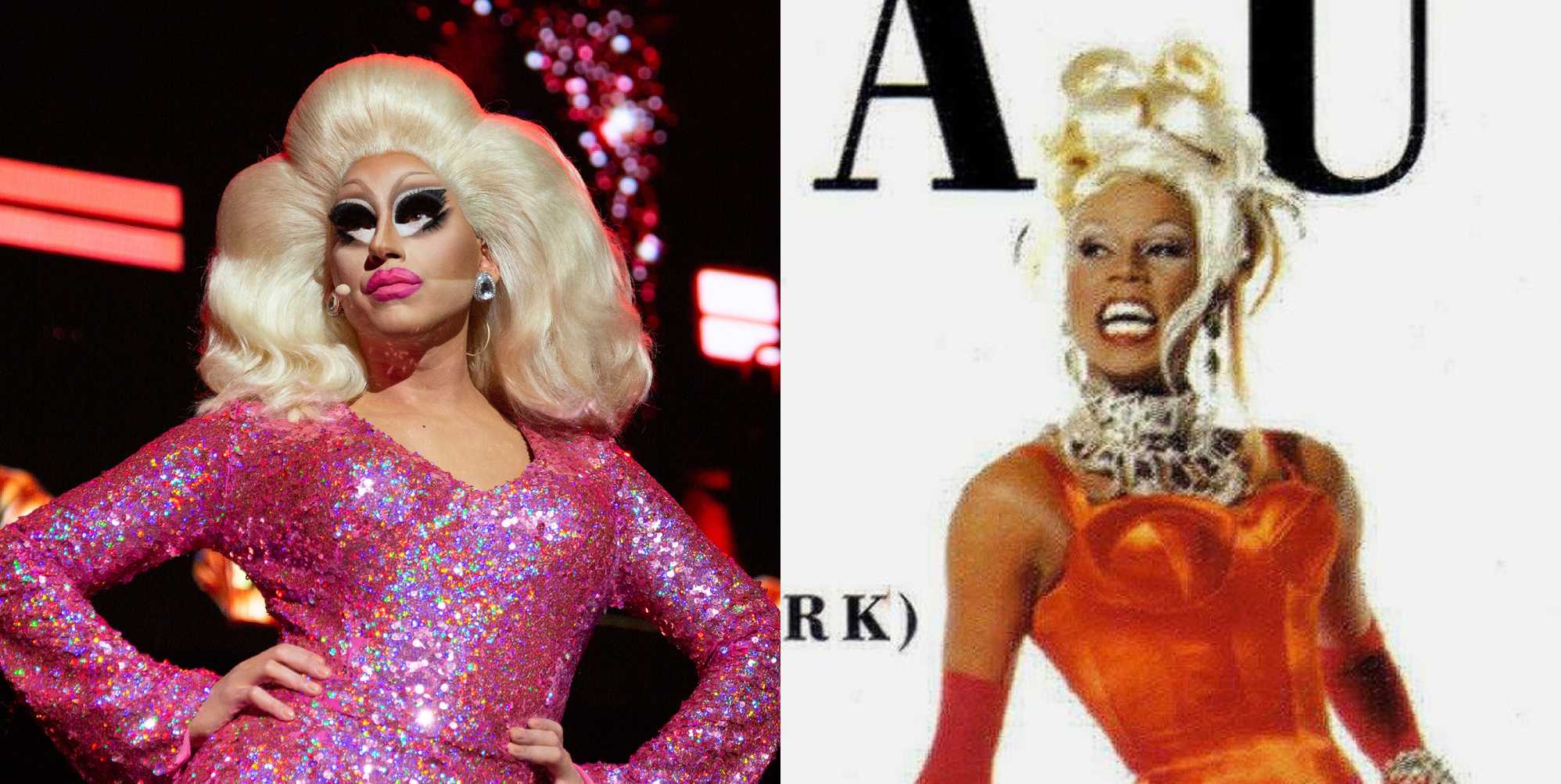 Video of Trixie Mattel's 'little Black girl' 'Supermodel' intro emerges