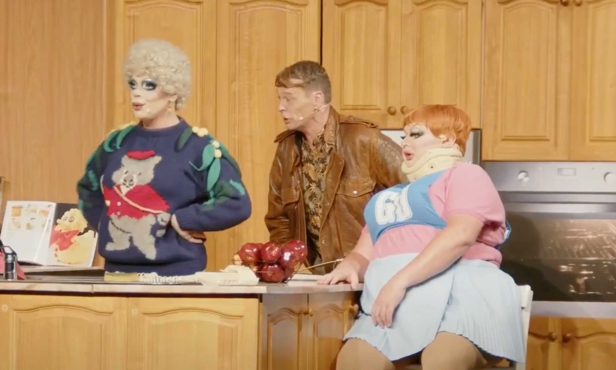 Gay wrestler EFFY says wrestling and drag are pretty similar