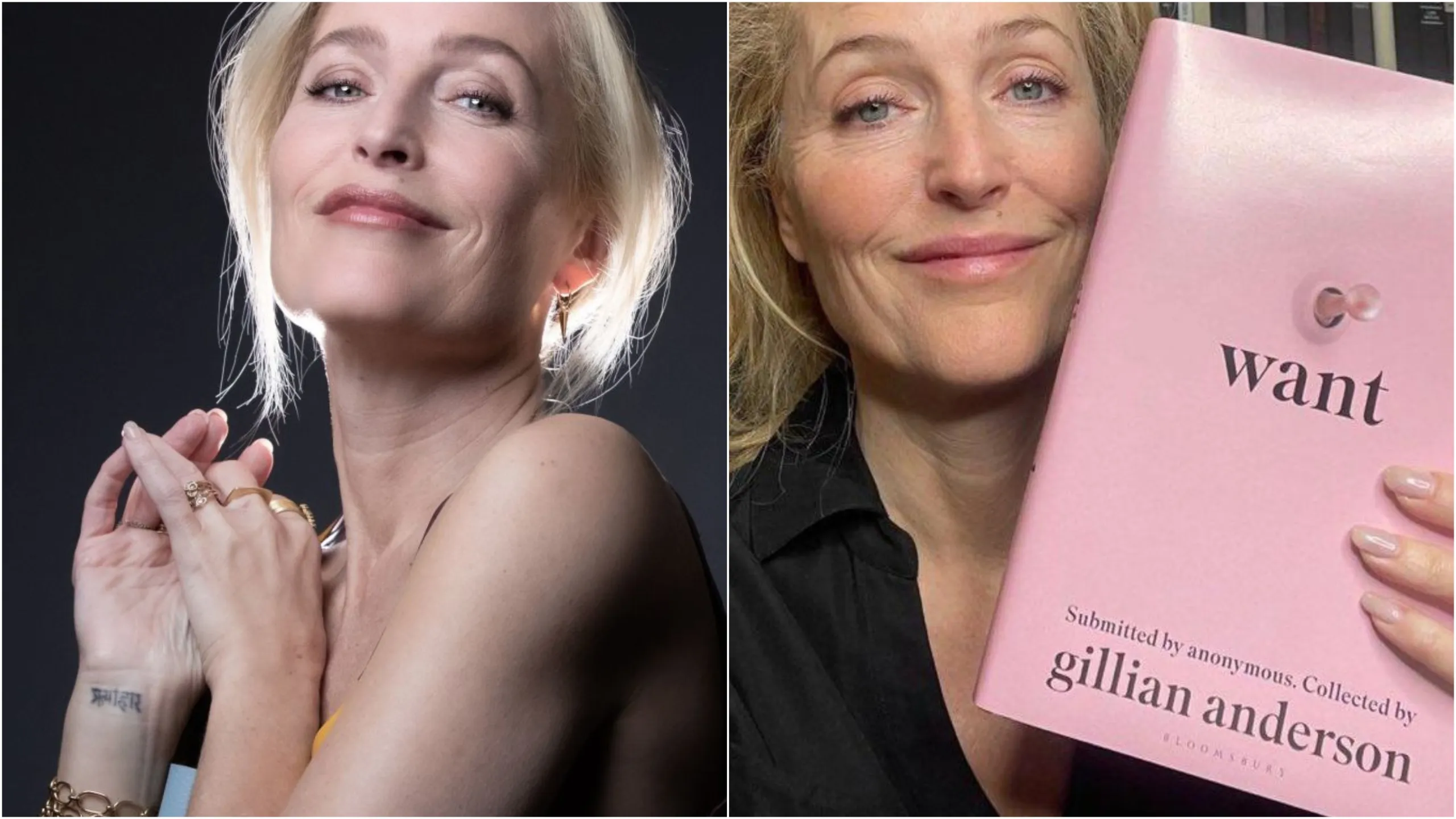 Gillian Anderson Want: Bisexual star unveils collection of fantasies