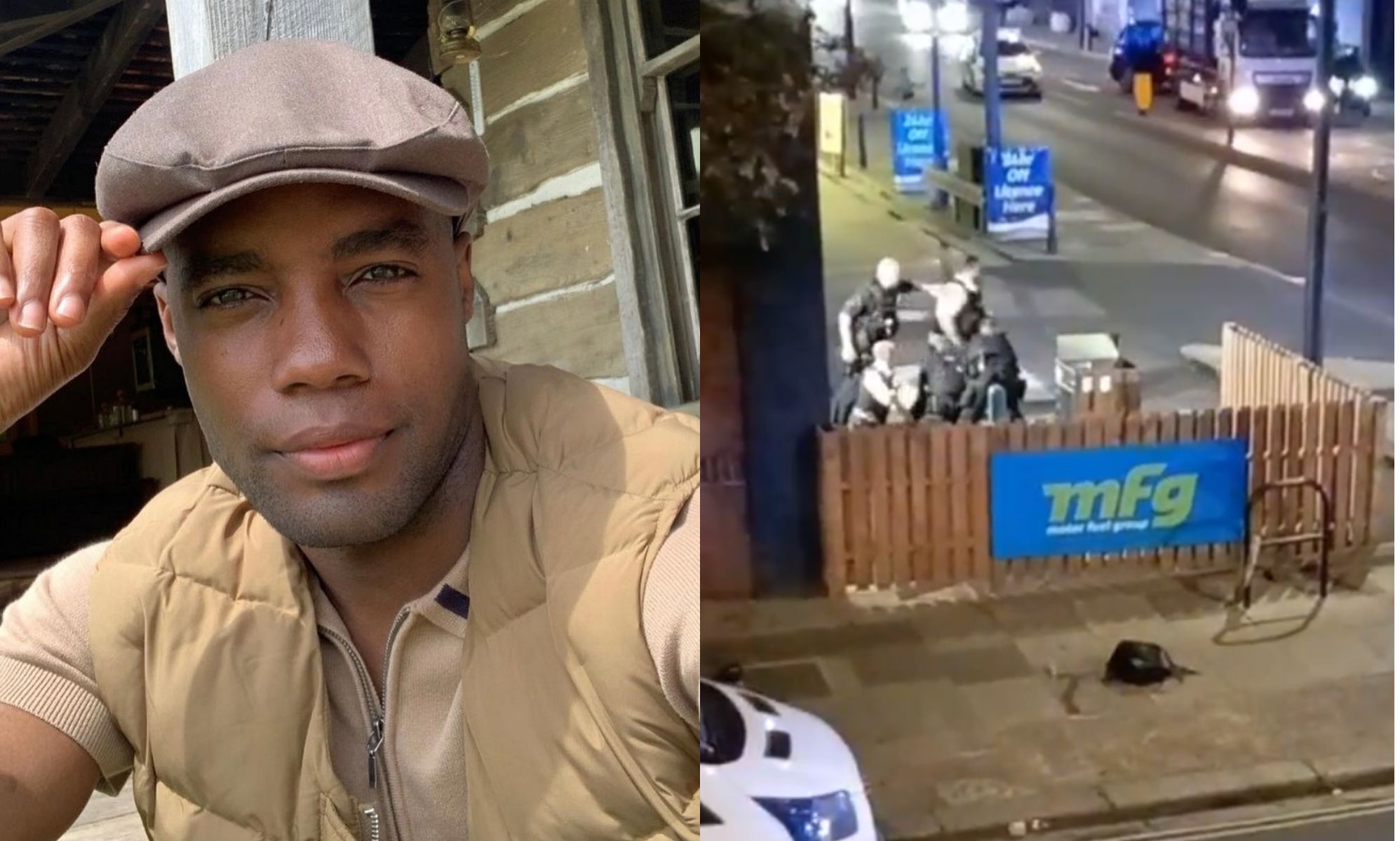 Sex Education star Reece Richards 'pepper-sprayed' by police