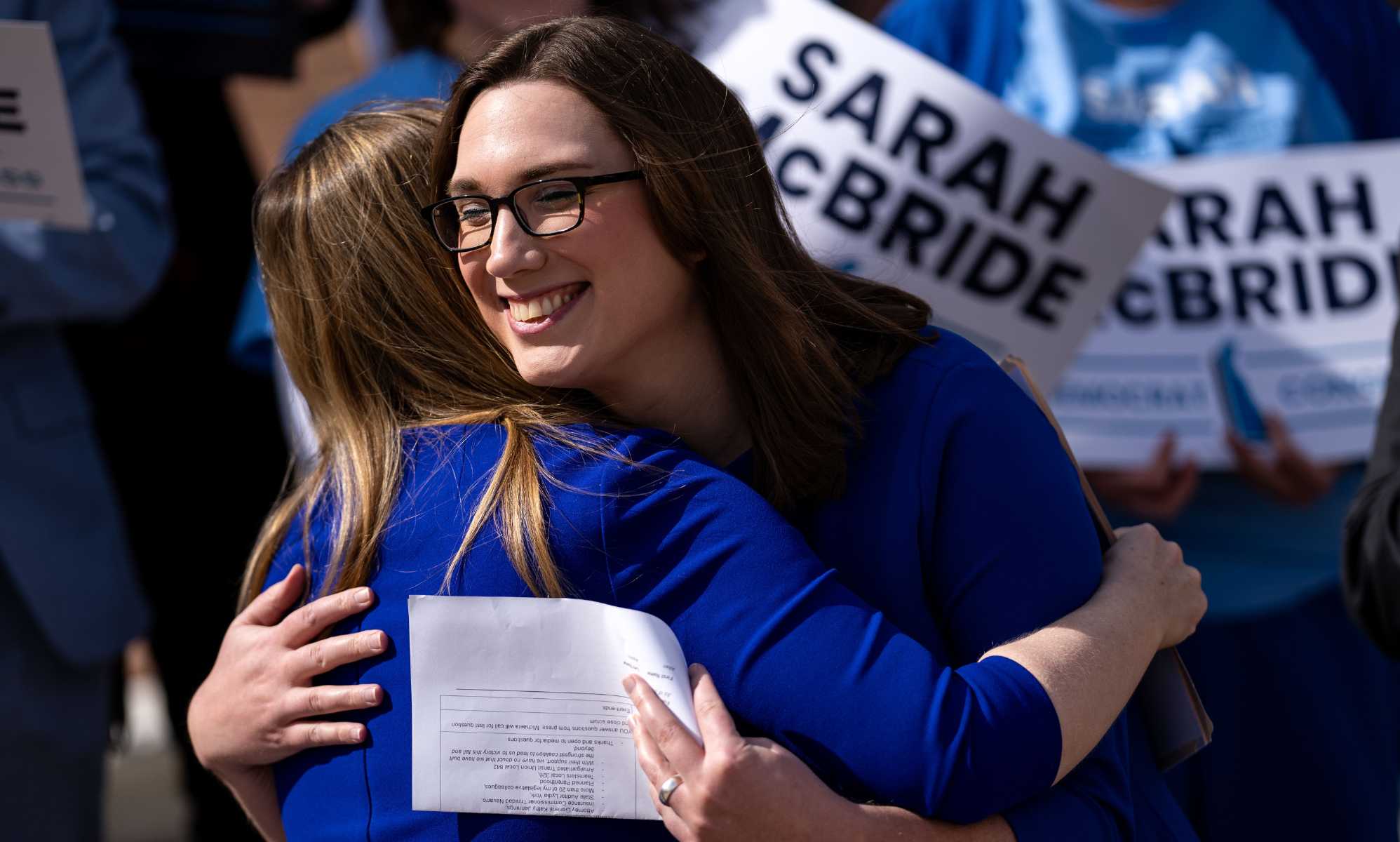 Sarah McBride on course to be first trans member of US Congress