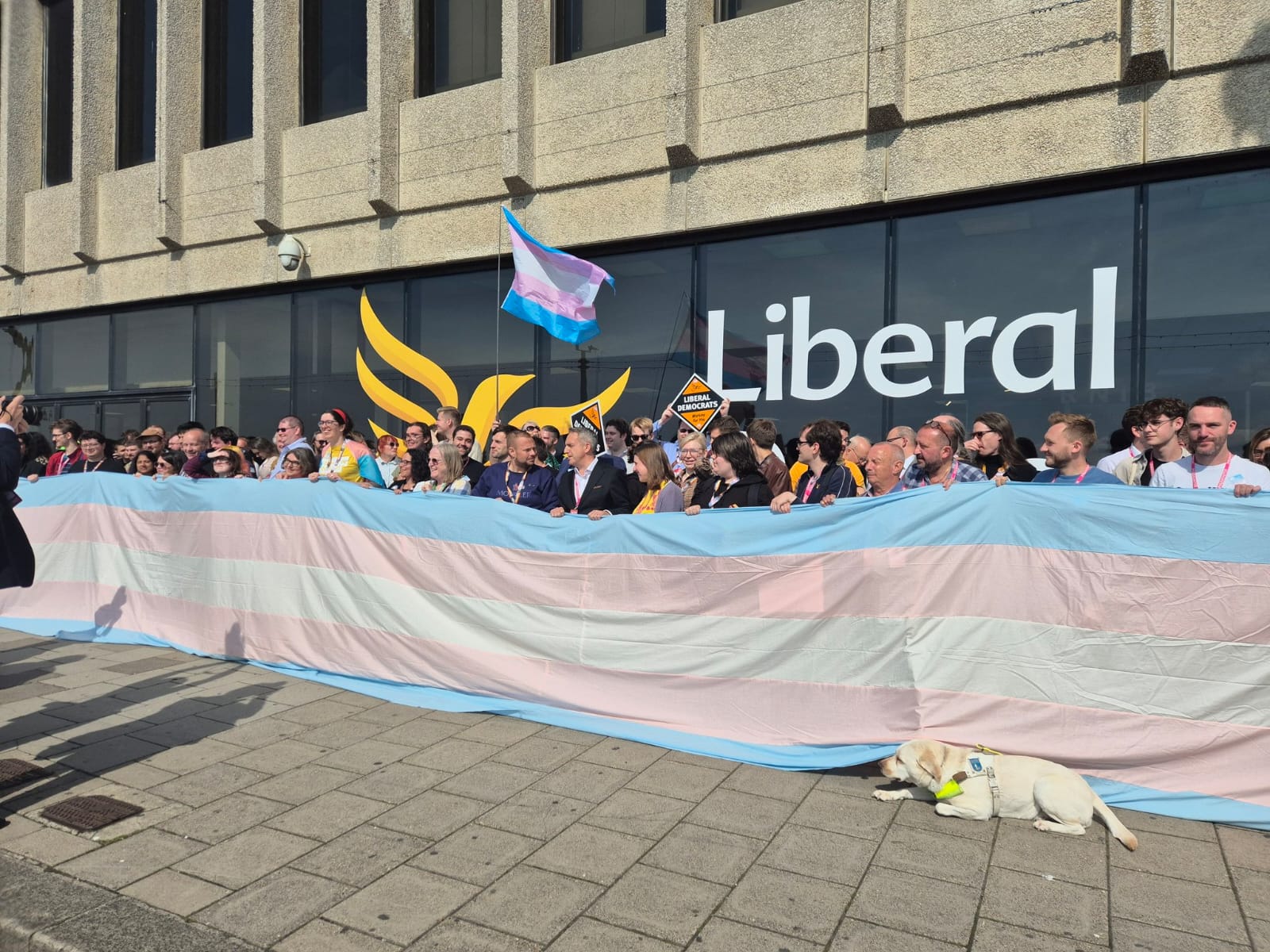 Show of support for trans rights at Lib Dems' conference | PinkNews