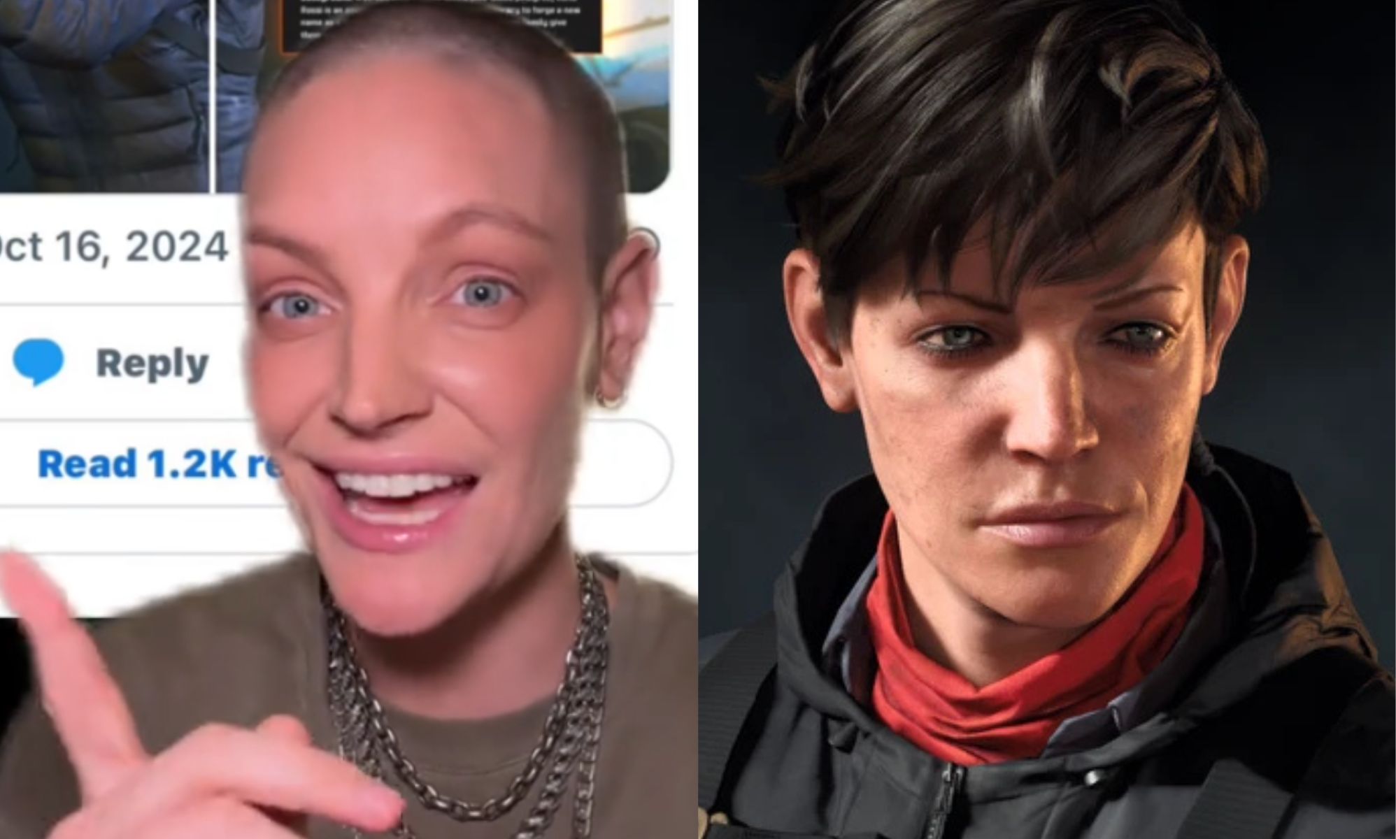 Call of Duty actor reacts to anti-trans backlash to non-binary Rossi